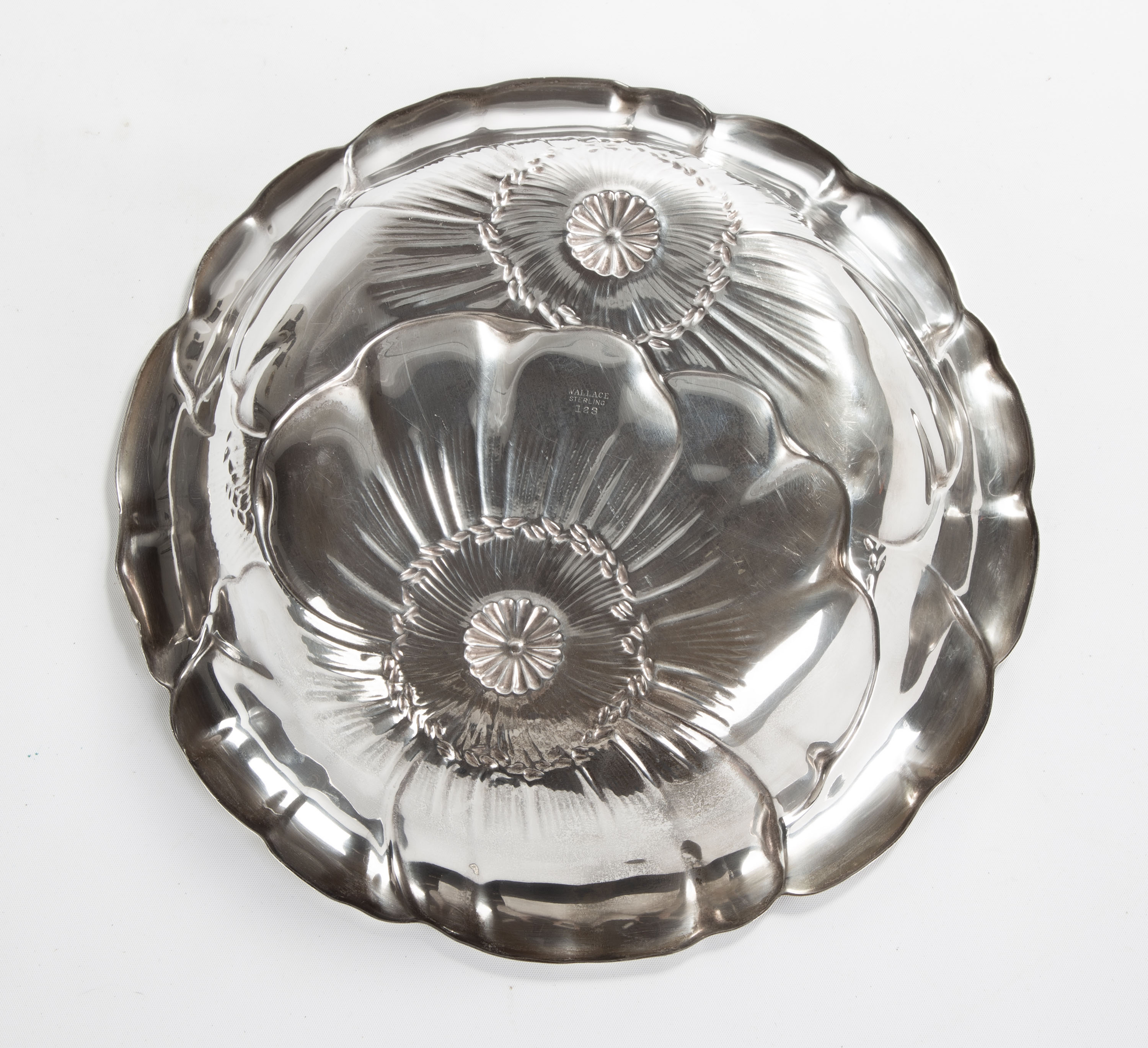 Wallace Sterling Silver Poppy Bowl | Cottone Auctions