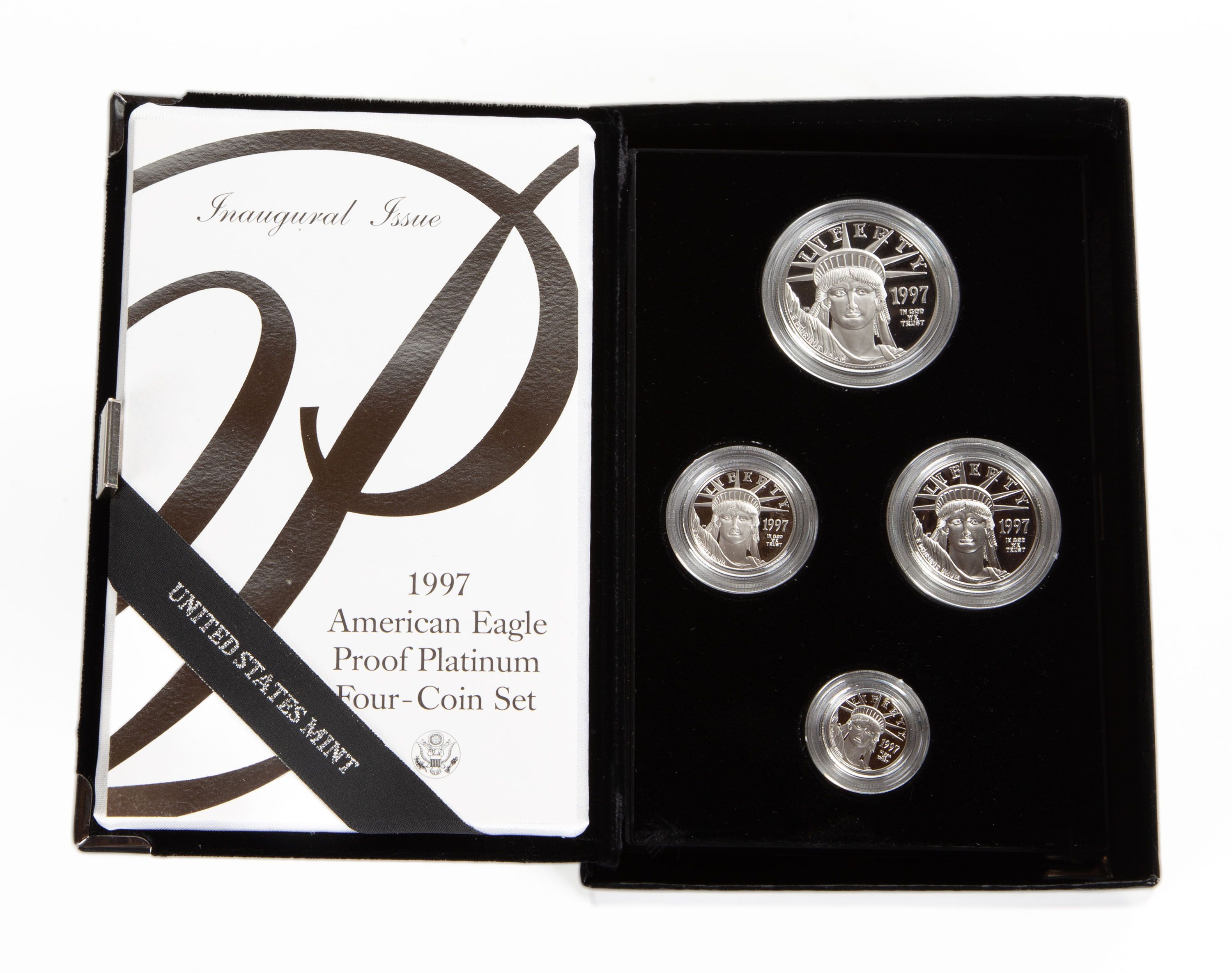 1997 American Eagle Platinum Proof Set | Cottone Auctions