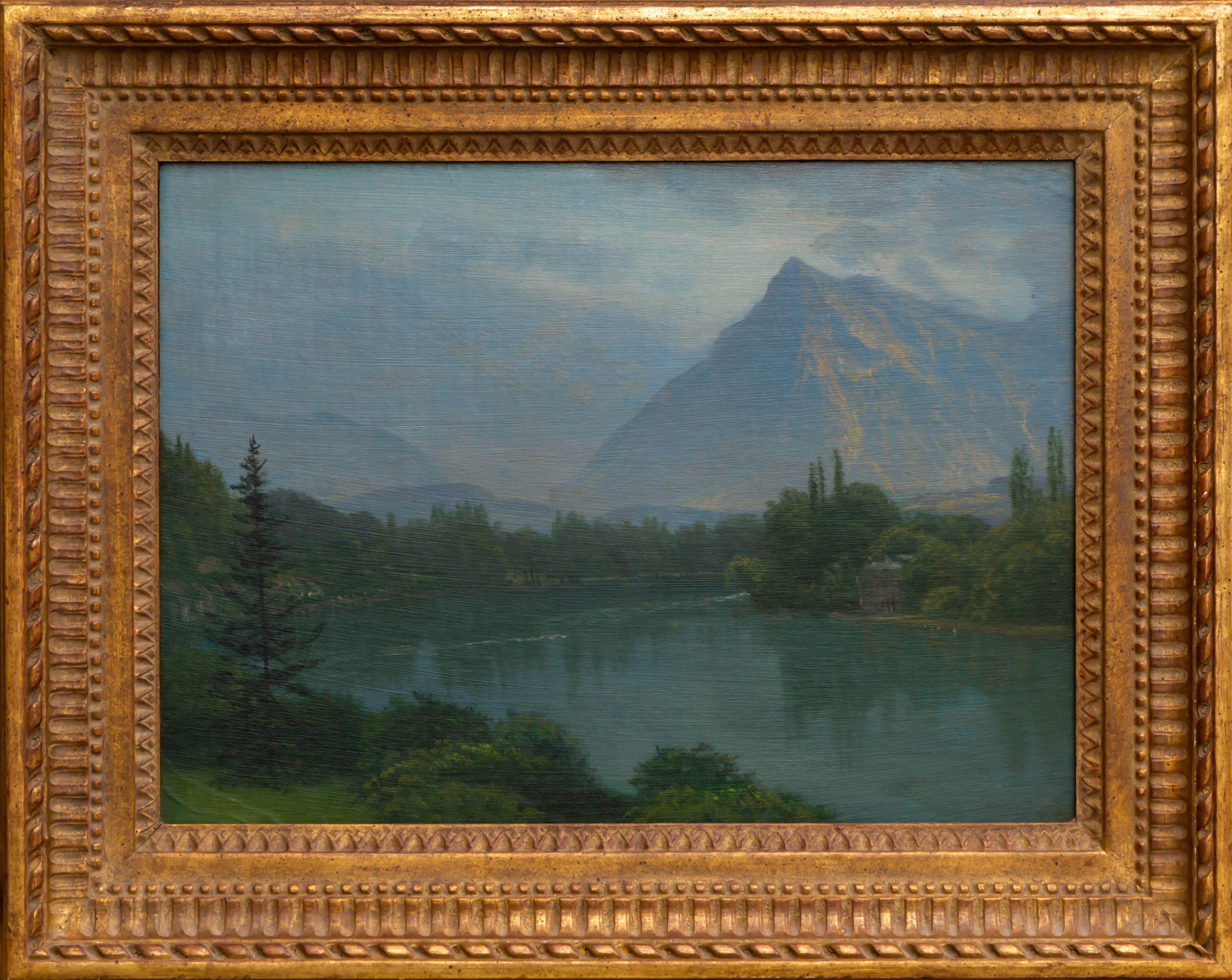 Albert Bierstadt (American, 1830-1902) A View of the High Sierras ...