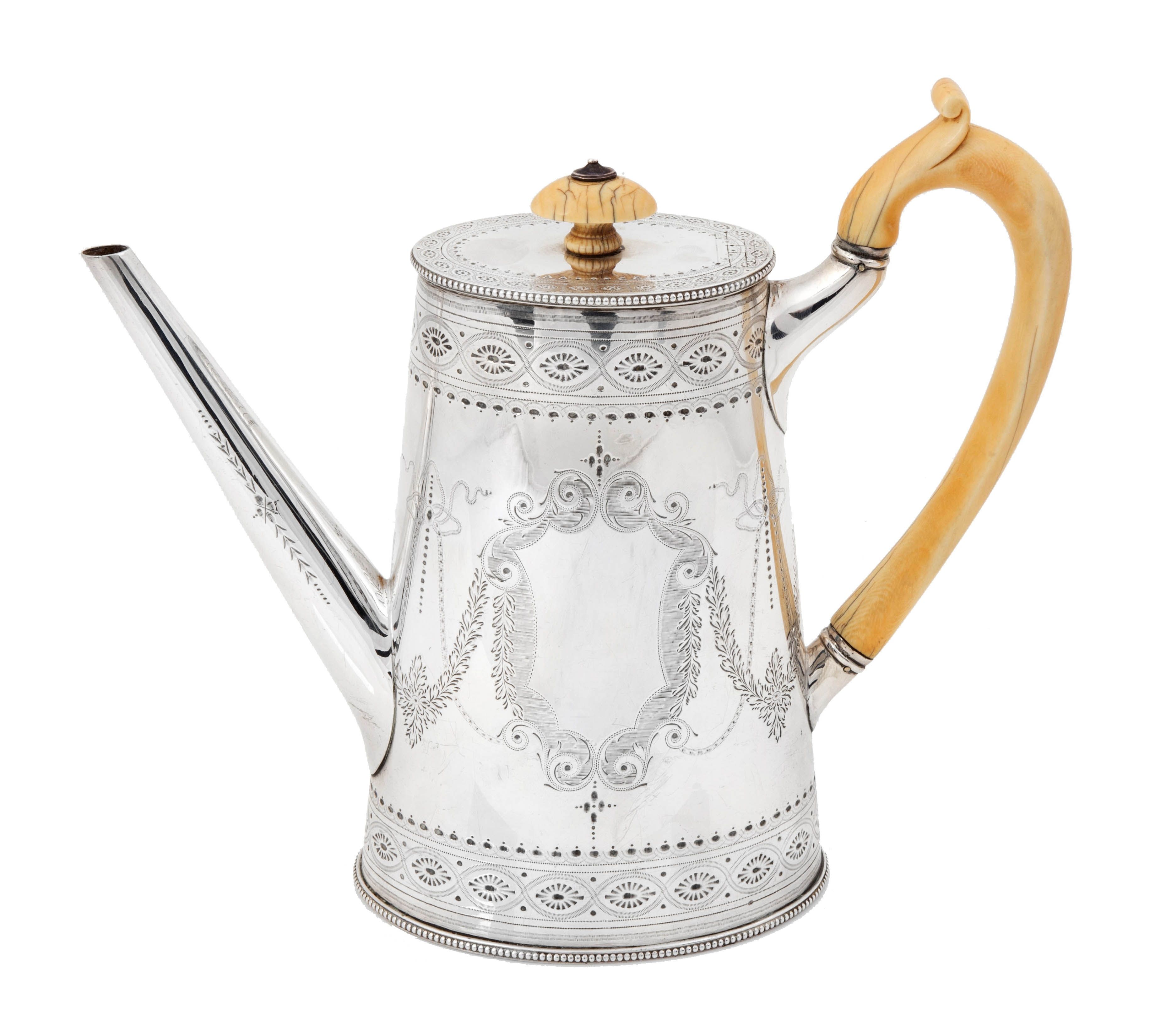 Hyam Hyams, Georgian Silver Teapot, London | Cottone Auctions