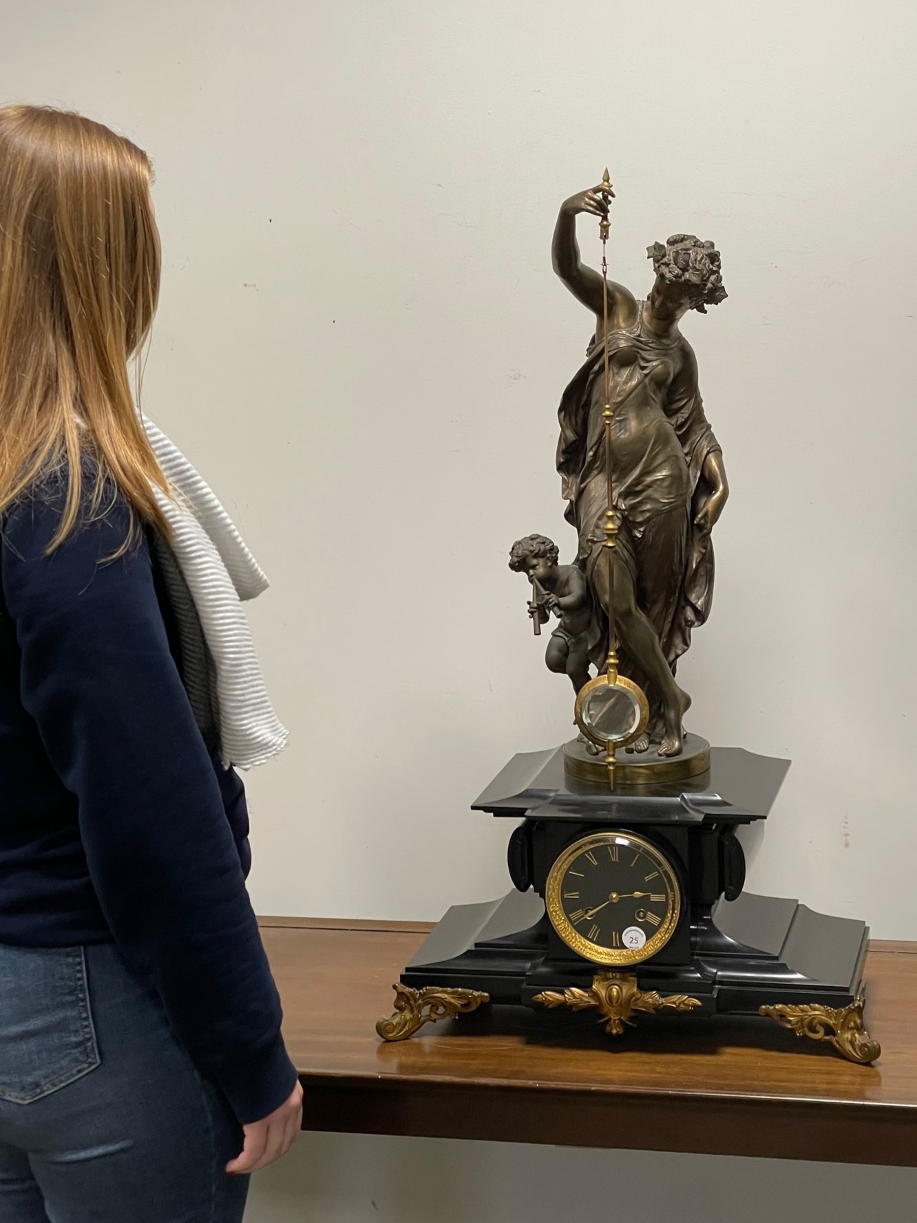 Large Guilmet Mystery Clock, circa 1880 | Cottone Auctions