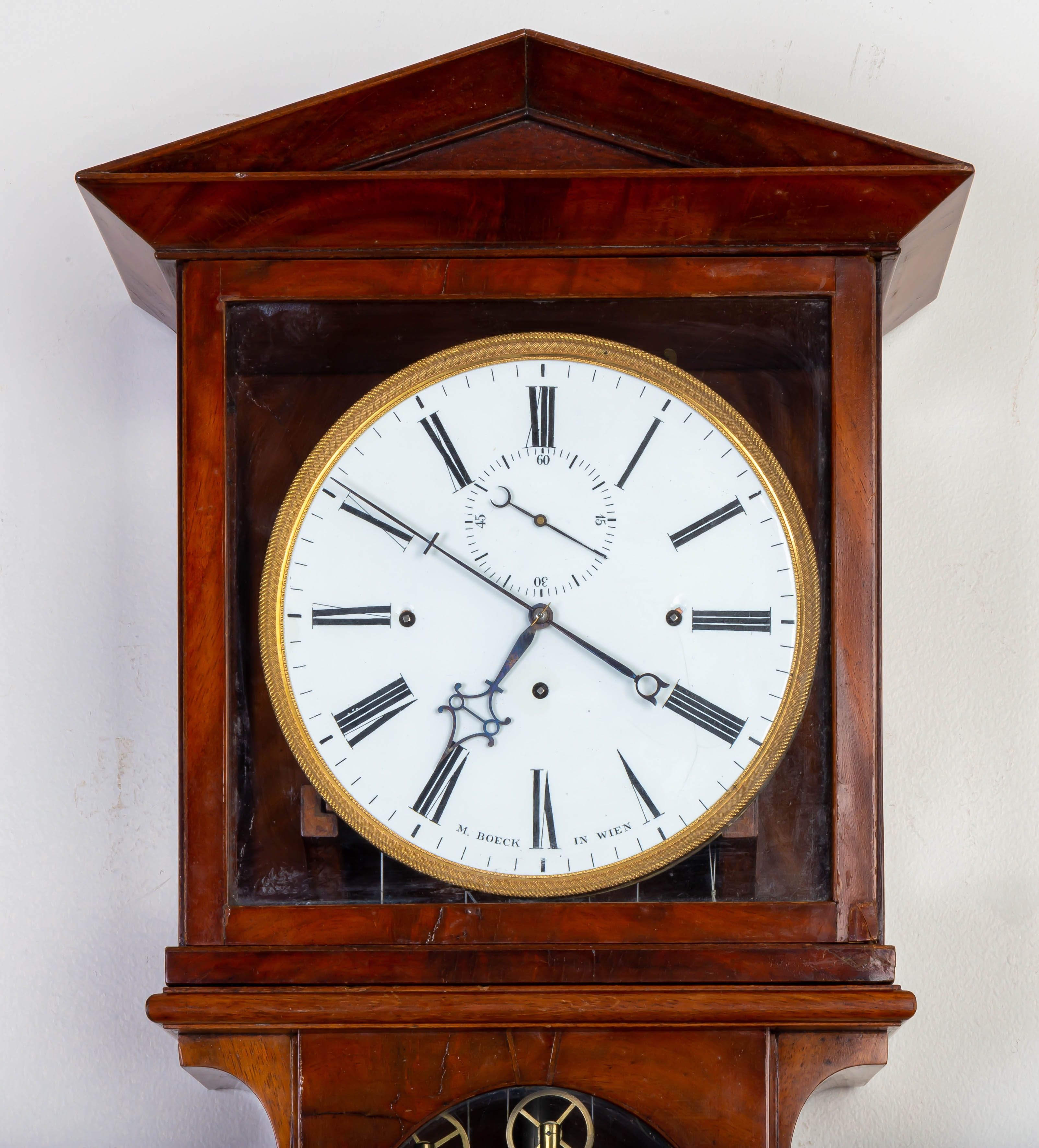 Biedermeier Laterndluhr Grande Sonnerie Regulator | Cottone Auctions