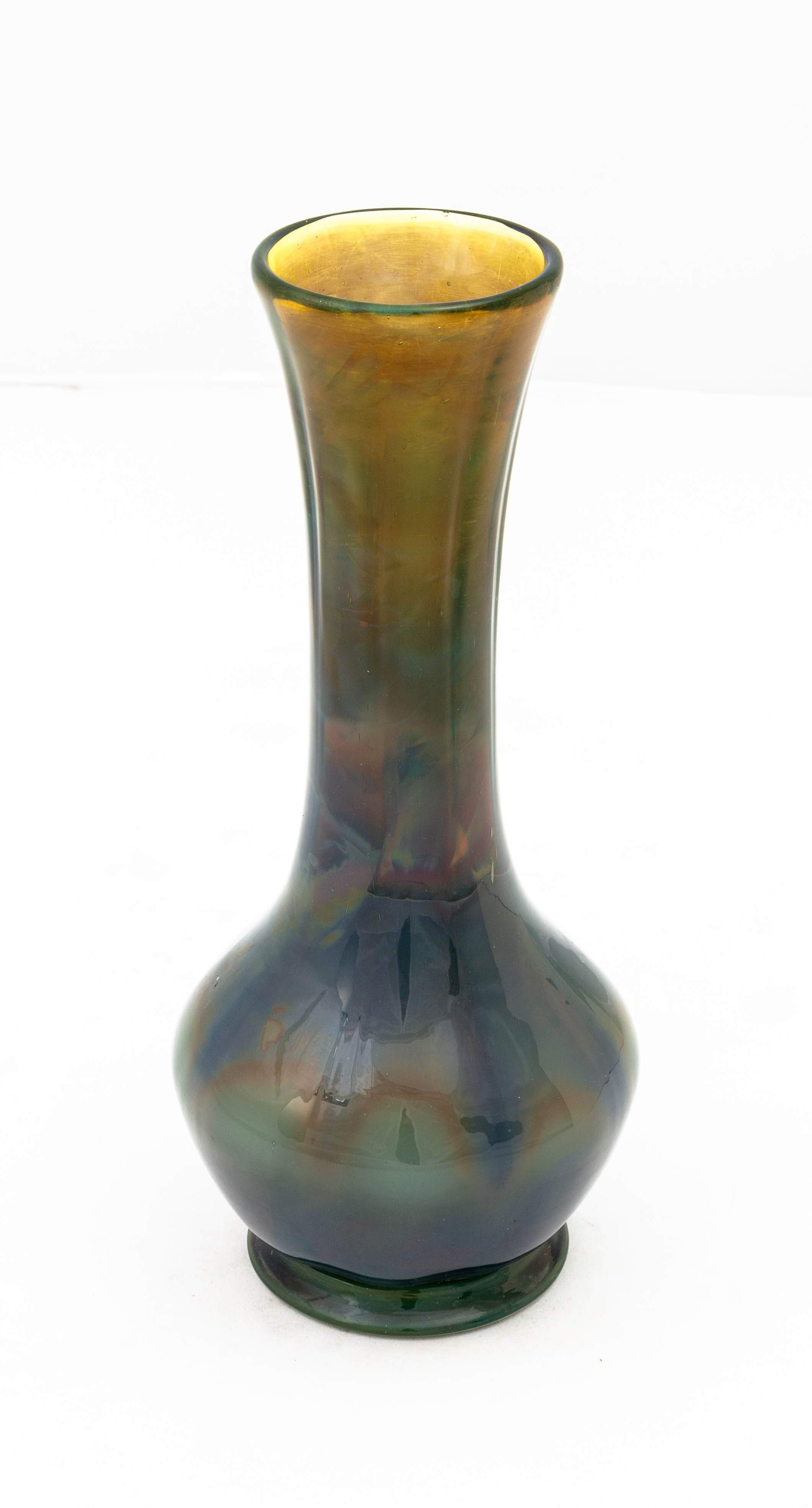 Tiffany Studios Favrile Reactive Glass Vase | Cottone Auctions