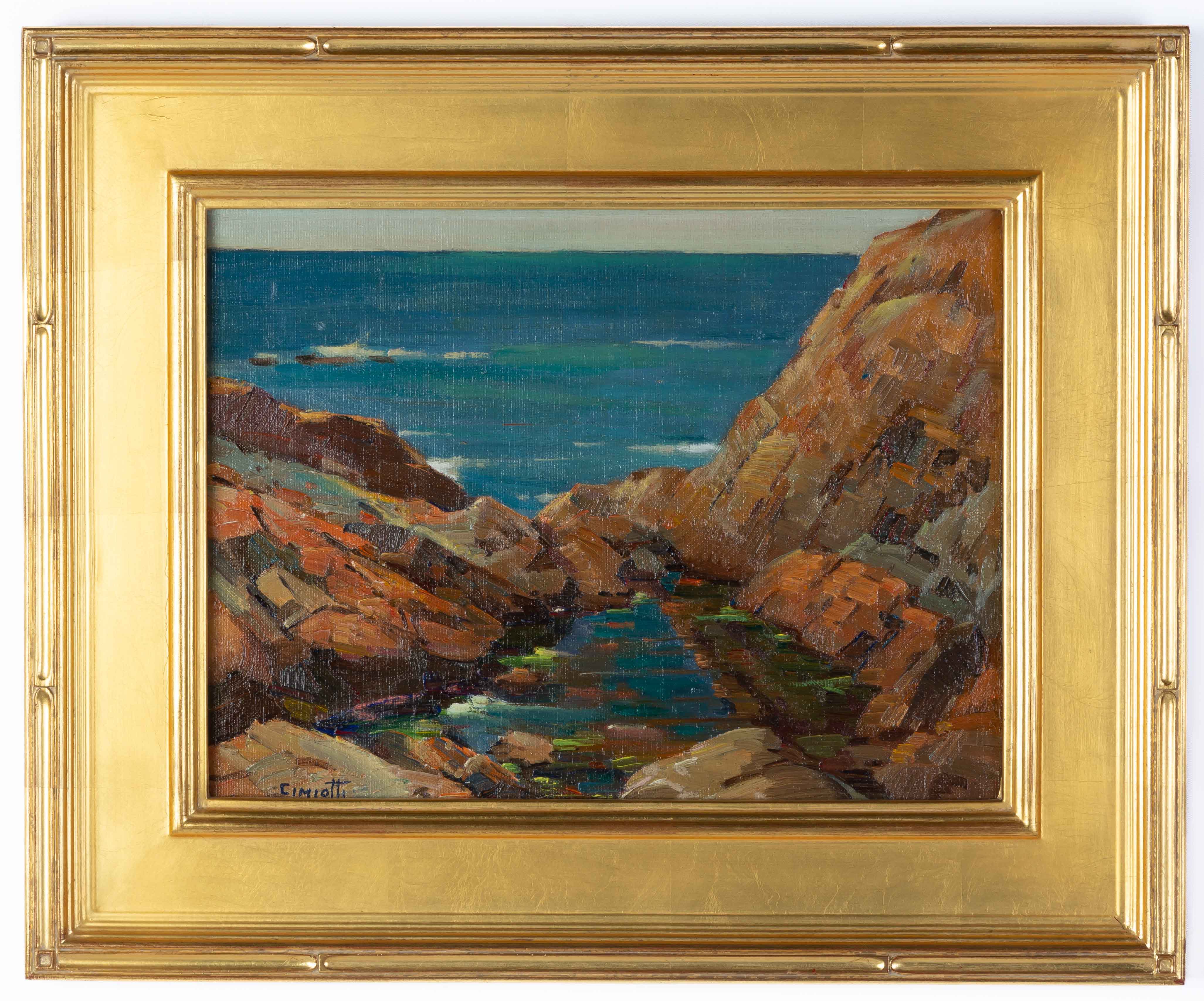 Gustave Cimiotti, Jr. (American, 1875-1969) Seascape | Cottone Auctions