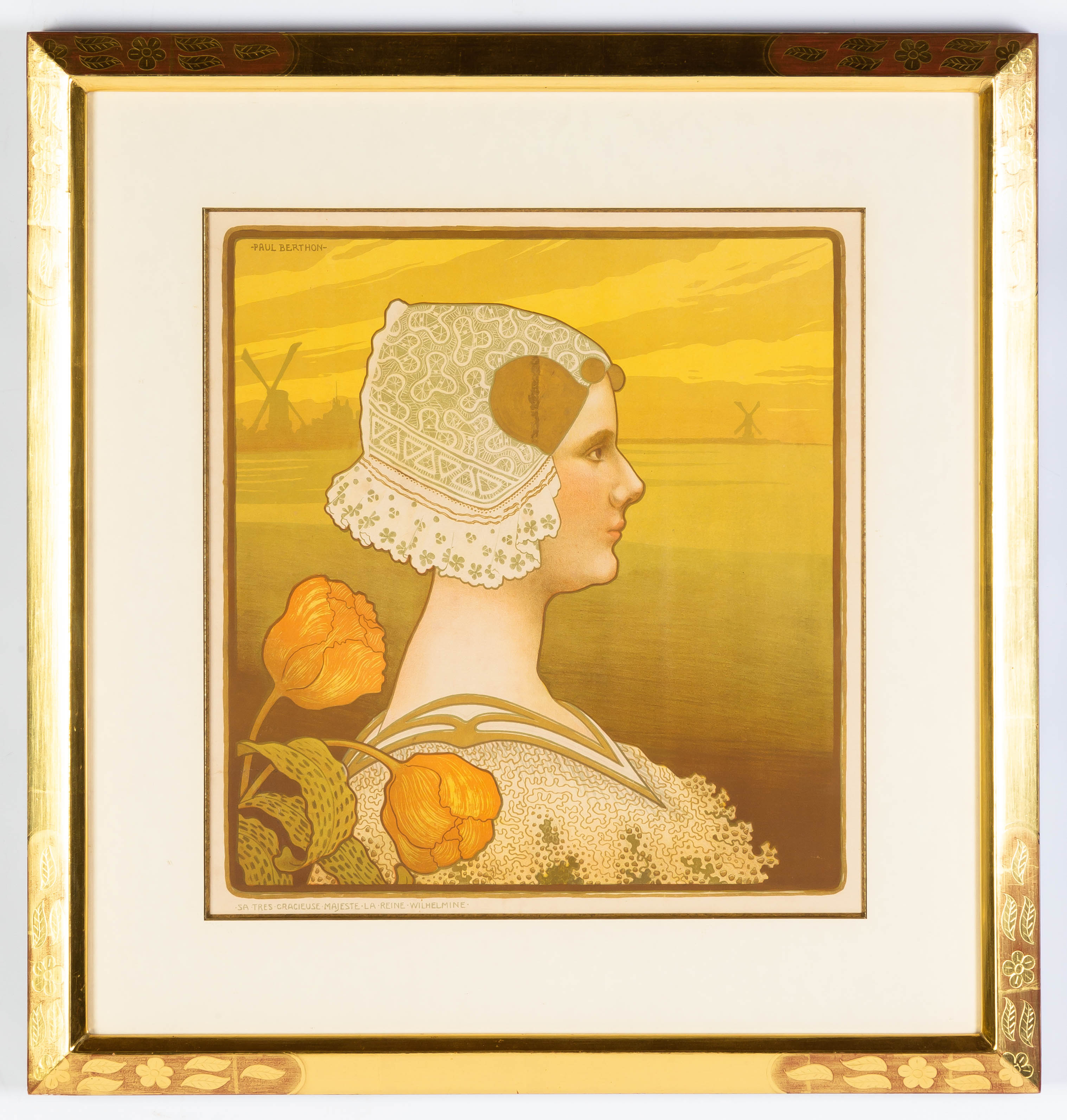 Paul Berthon (French, 1872-1909) Queen Wilhelmina | Cottone Auctions