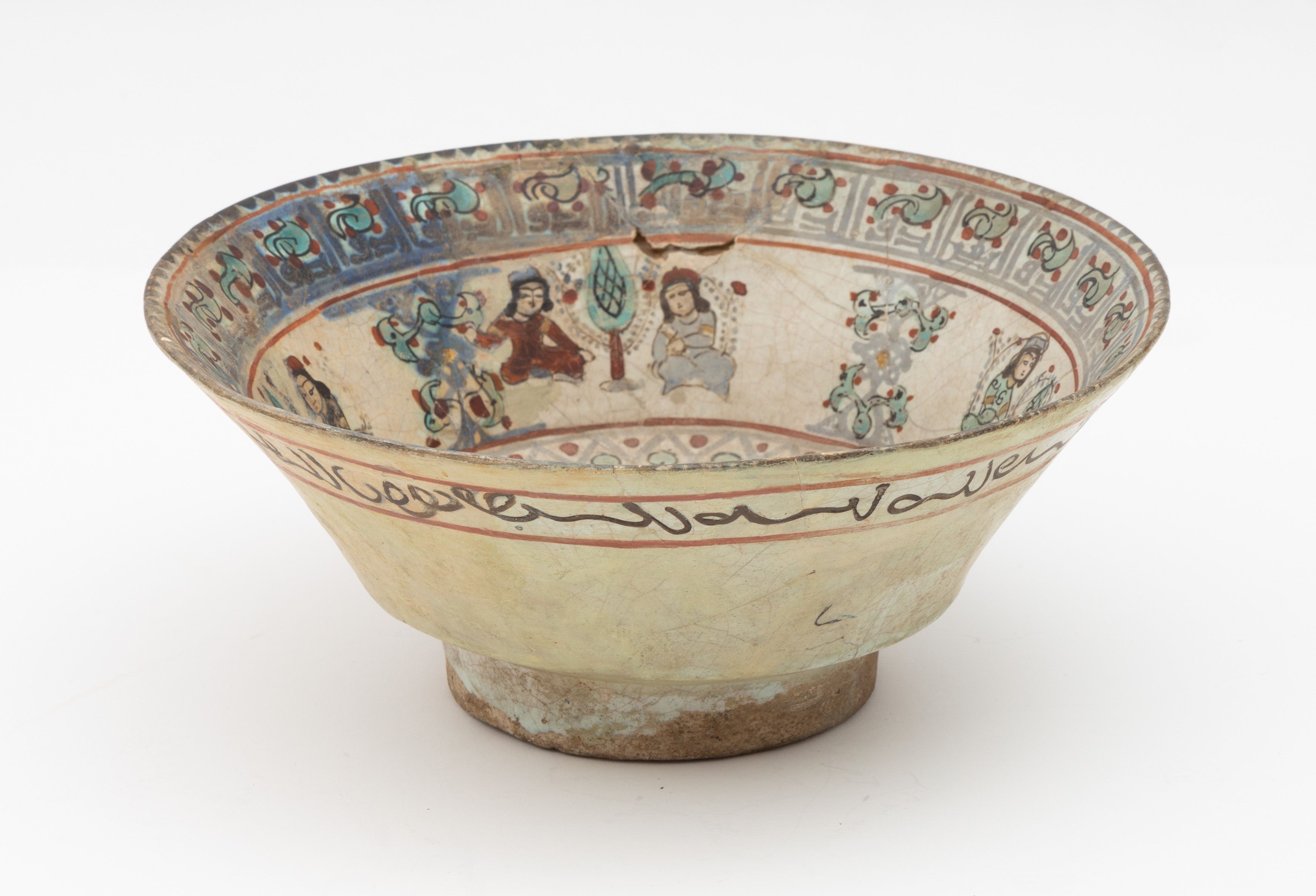 Persian Mina'i Ware Bowl | Cottone Auctions