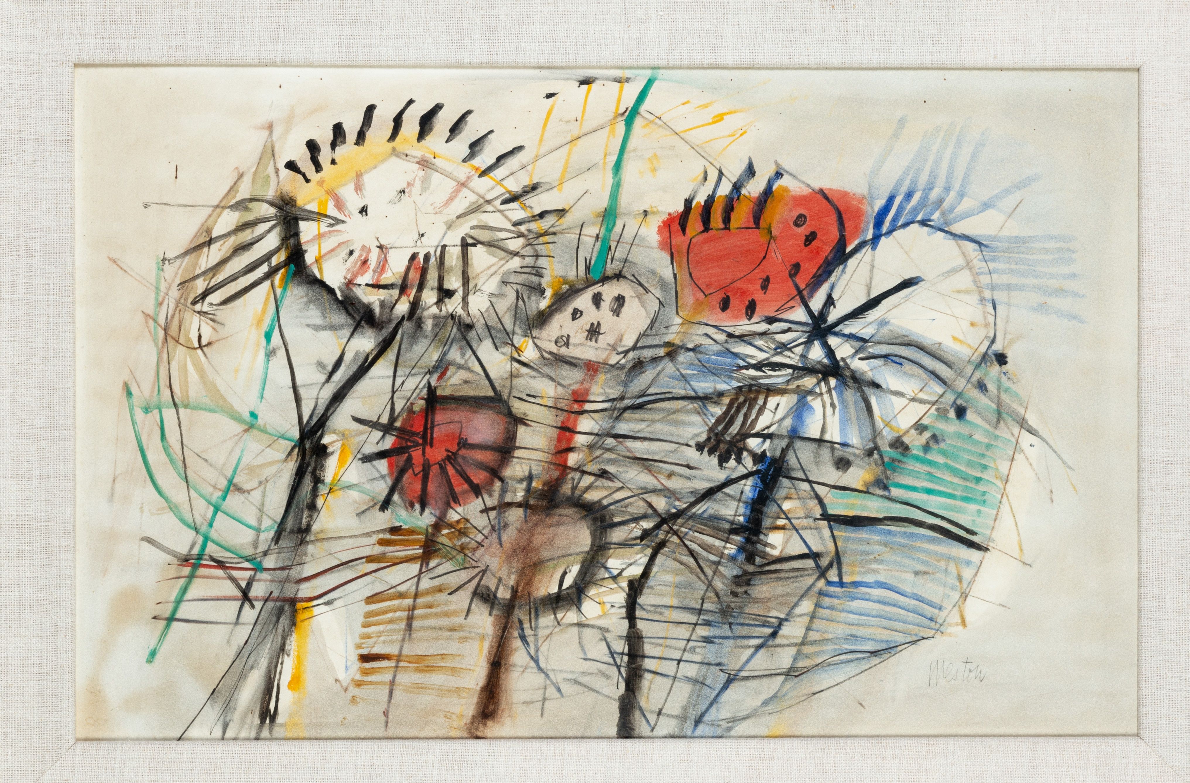 Contemporary Poster and Prints (Delaunay, Watenphul, & Mestin ...