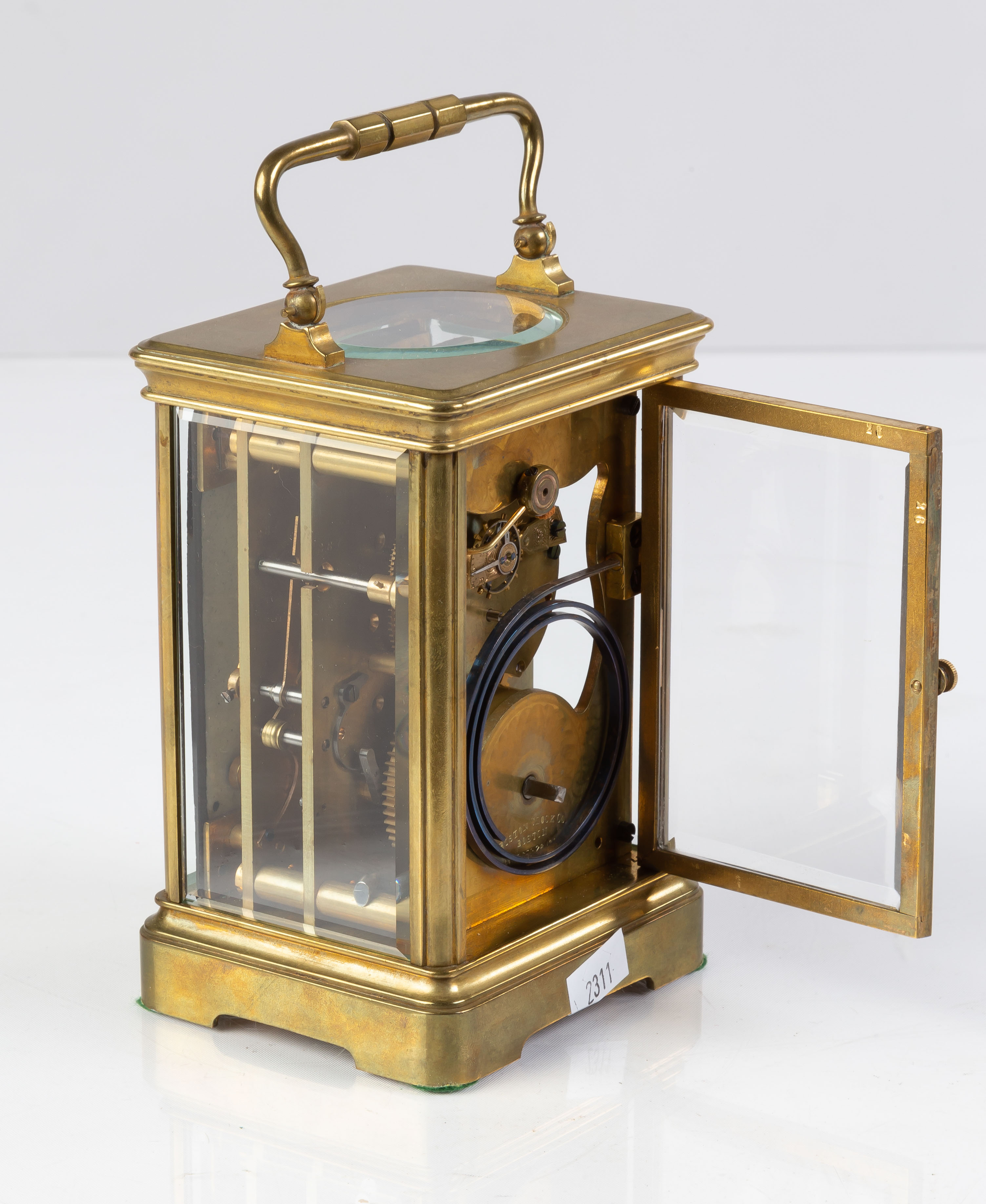 Boston Clock Company Carriage Clock | Cottone Auctions