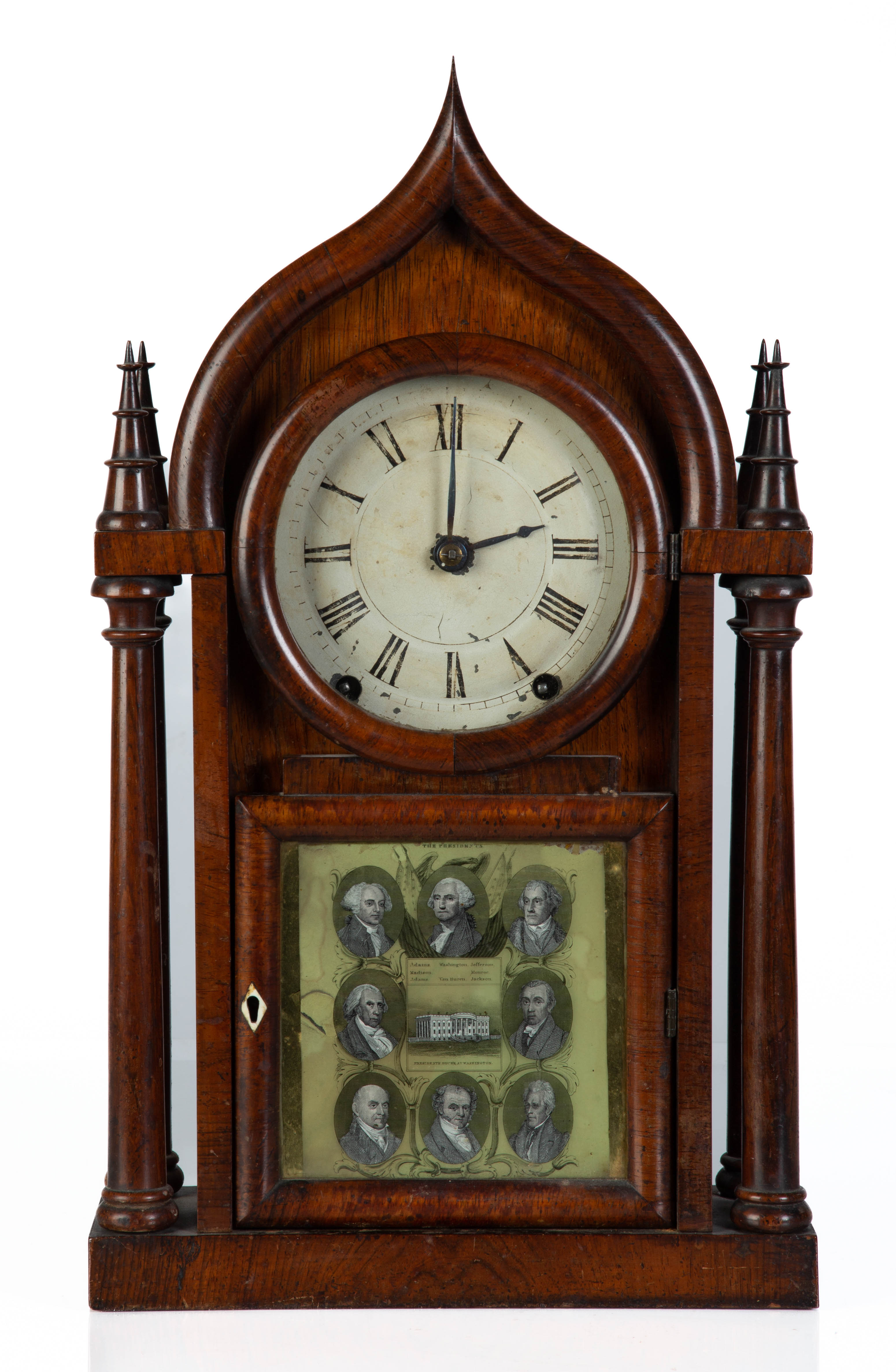 Brewster & Ingrahams Steeple Clock | Cottone Auctions