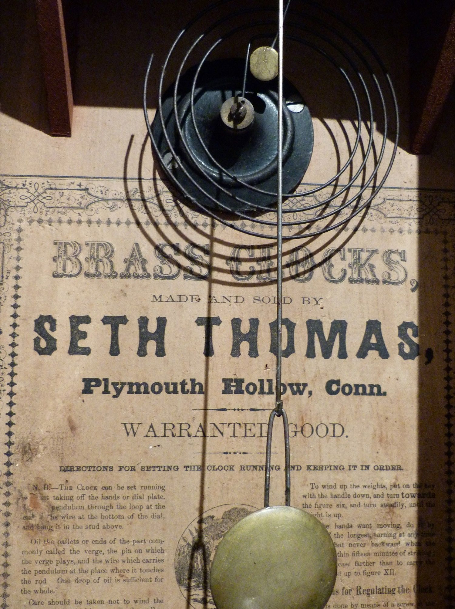 Seth Thomas Clock Company | Cottone Auctions