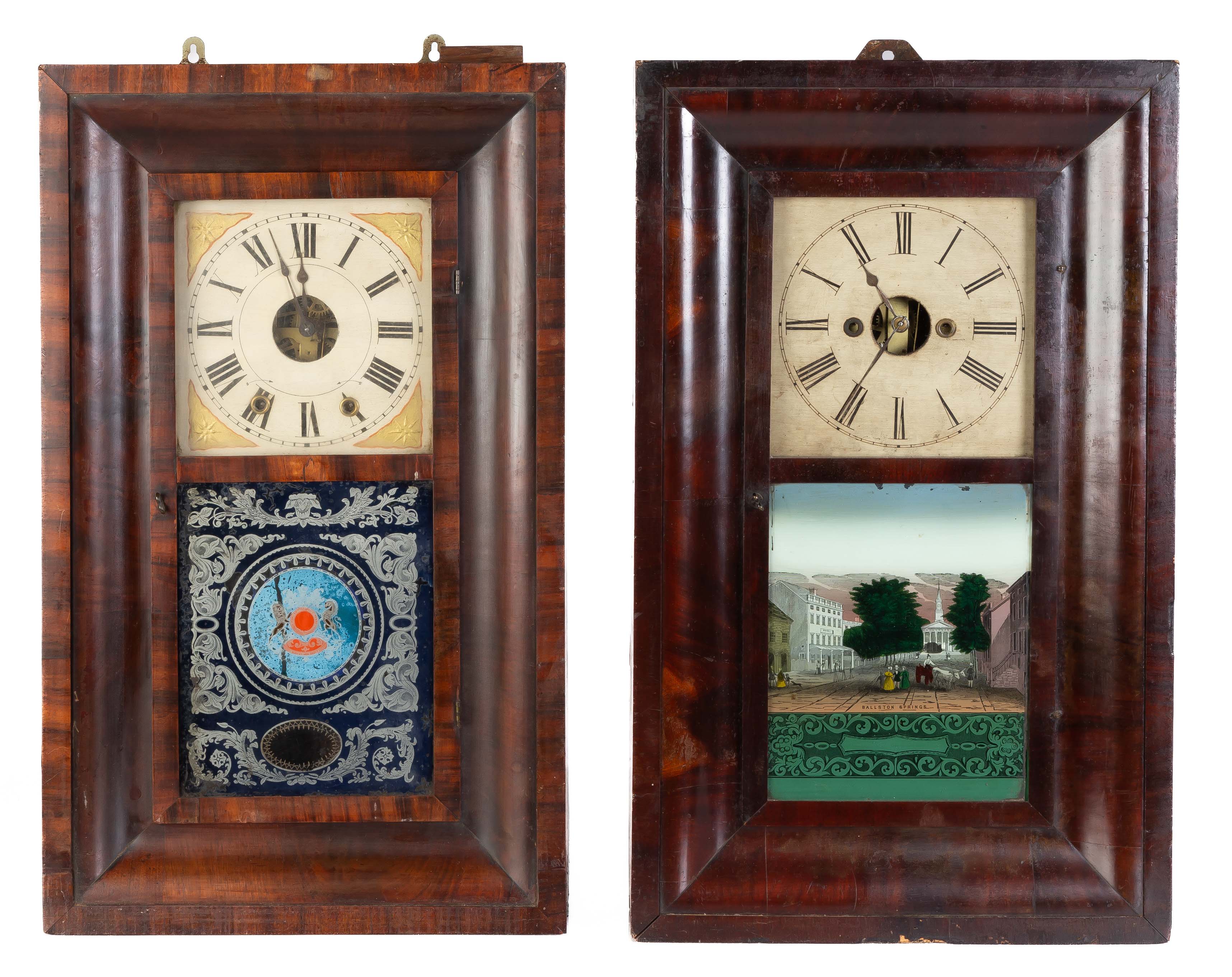 (2) Ogee Clocks | Cottone Auctions