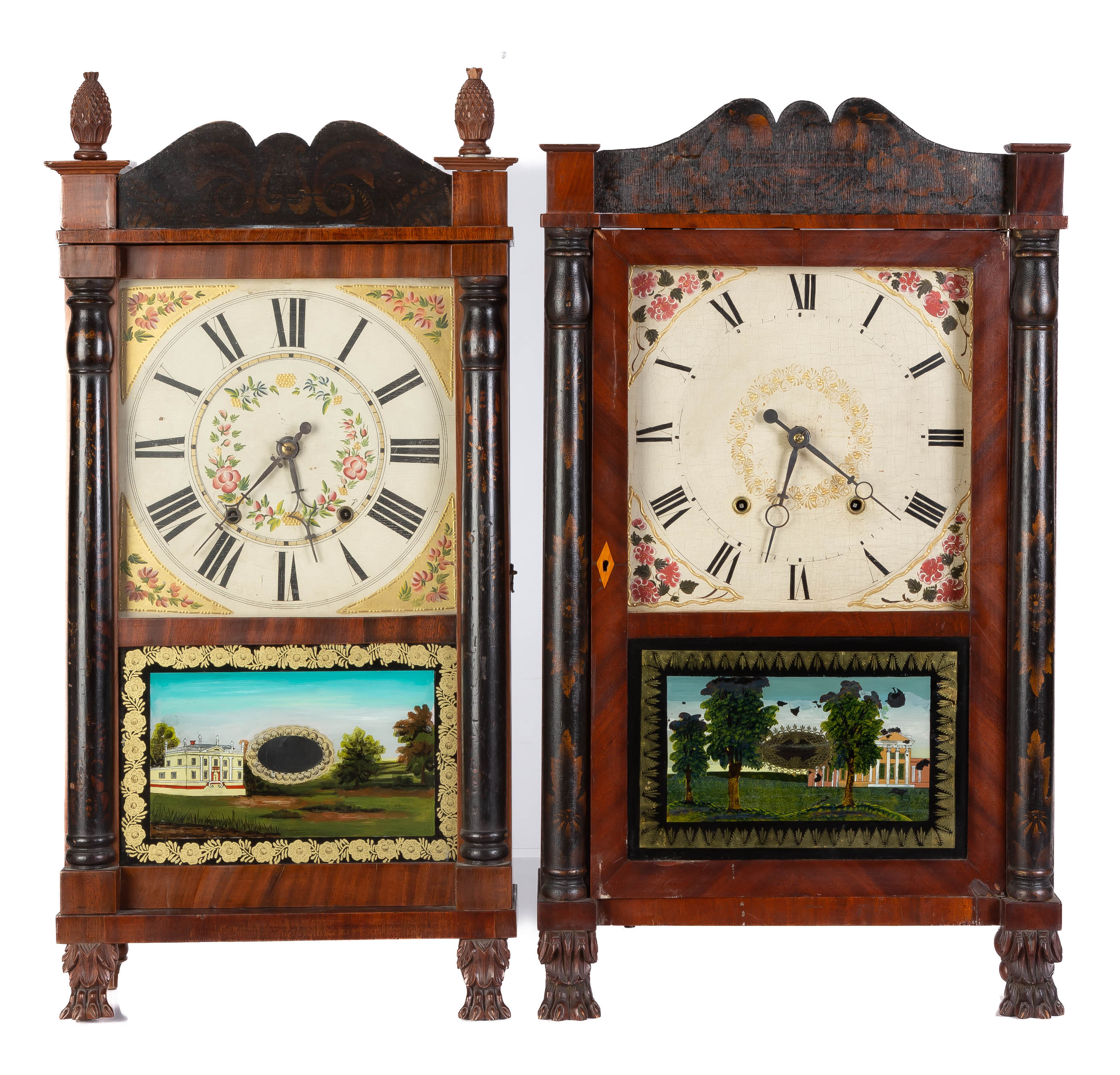 E & GW Bartholomew Shelf Clock and Samuel Terry (Eli Terry Patent ...