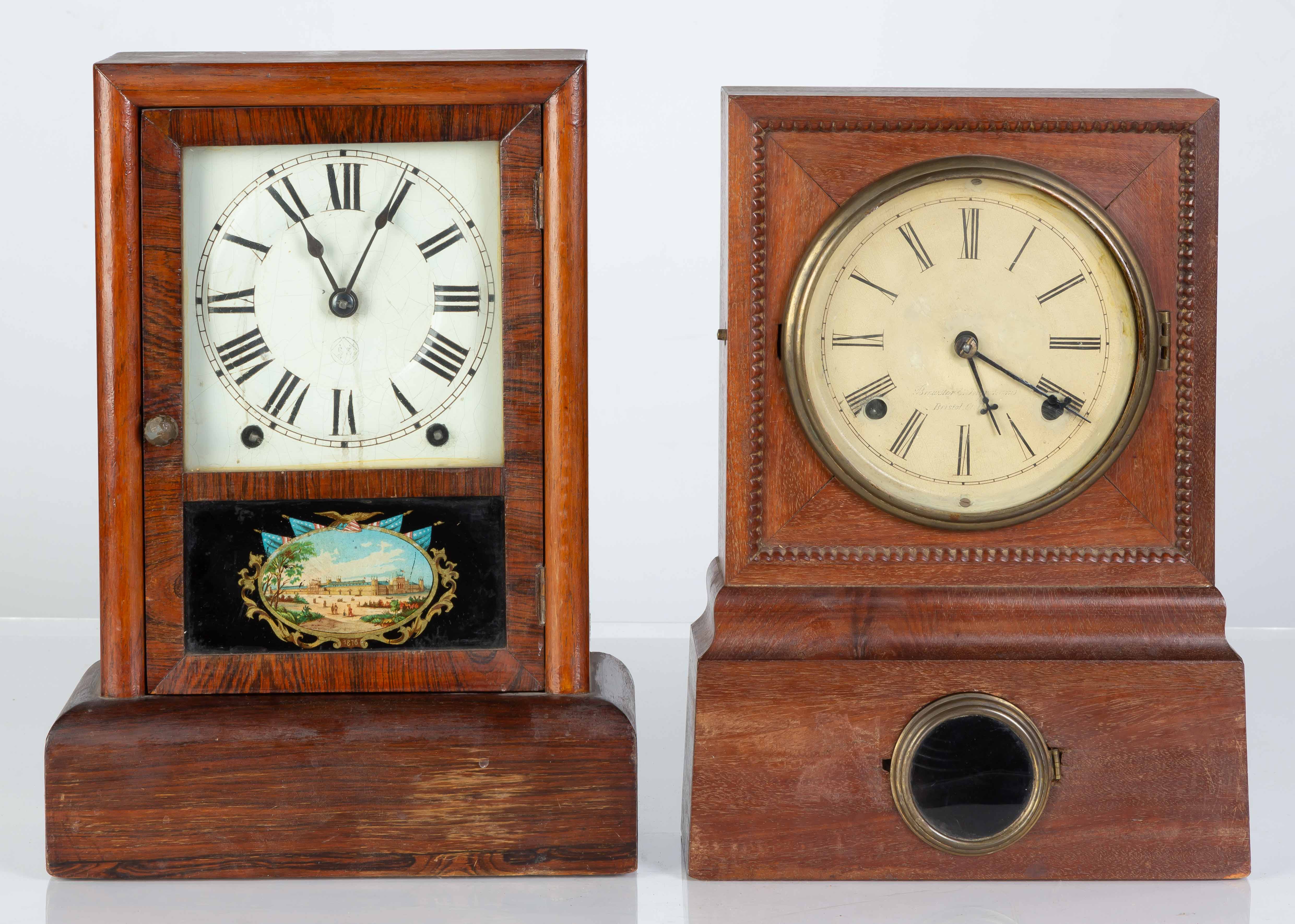 Seth Thomas & Brewster & Ingraham Shelf Clocks | Cottone Auctions