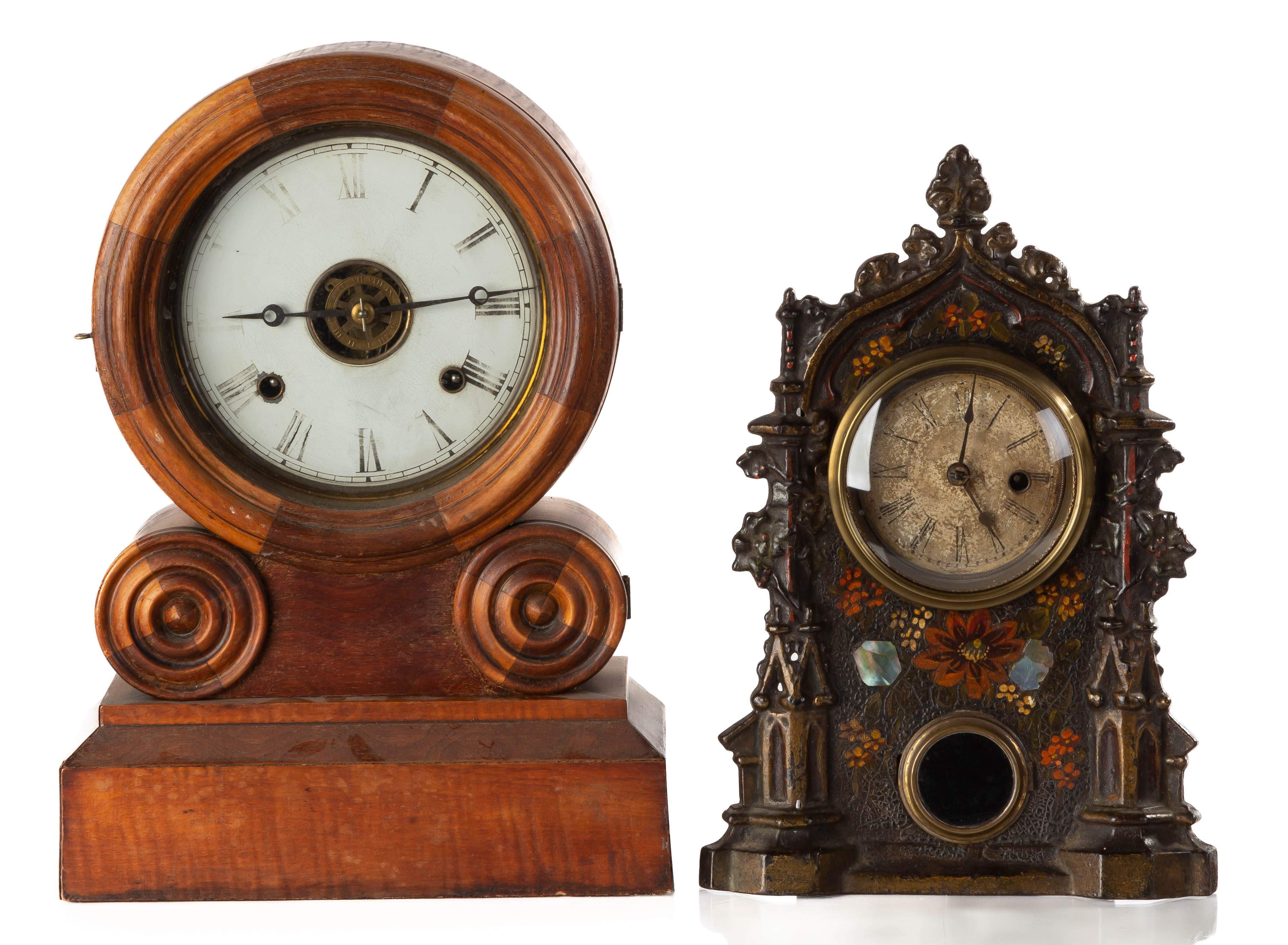 Two Shelf Clocks | Cottone Auctions