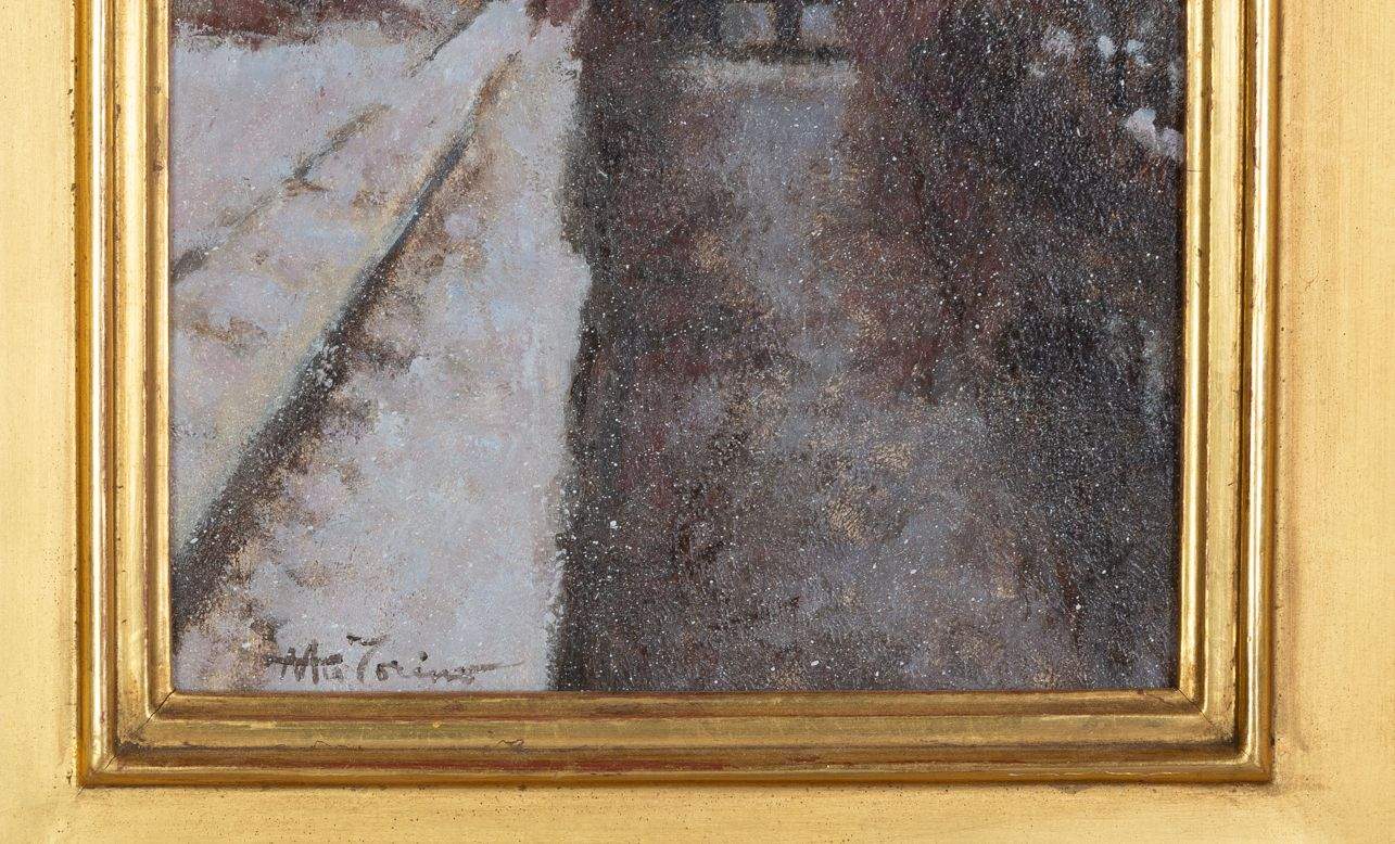 Anthony Michael Autorino (American, 1937-2015), Canal Winter Study ...