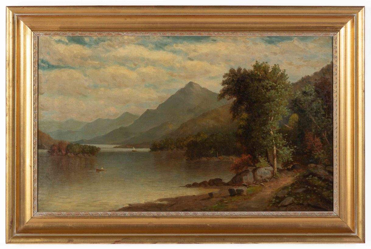 George W. Waters (American, 1832–1912), Lake George | Cottone Auctions
