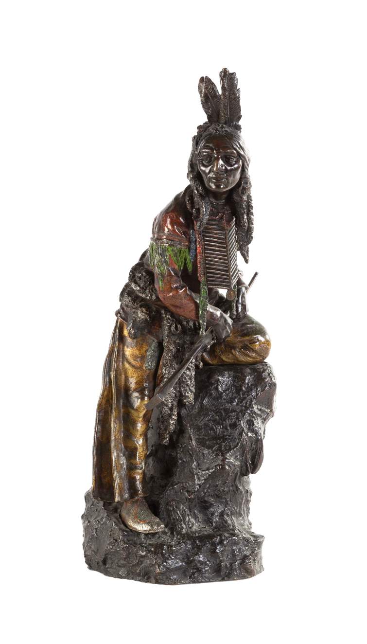Carl Kauba (Austrian, 1865-1922), The Scout | Cottone Auctions