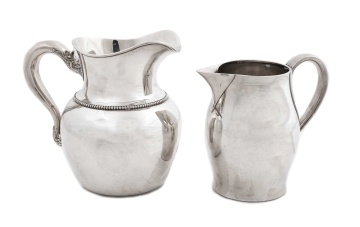 (2) American Silver Pitchers | Cottone Auctions