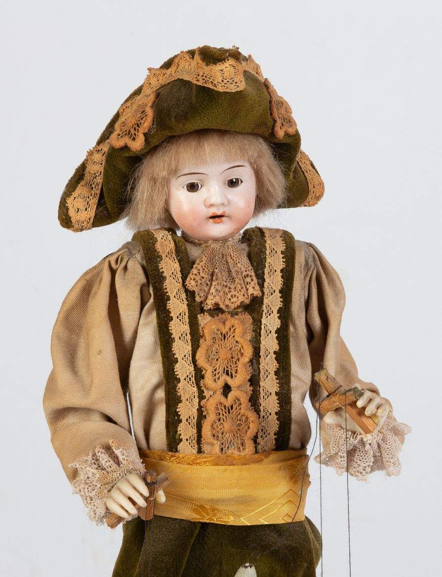 Musical Doll Puppeteer Automaton | Cottone Auctions