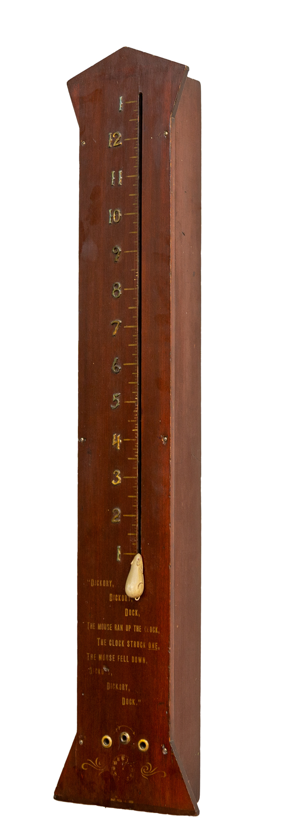 Dungan & Klump Model II Dickory Dickory Dock "Mouse Clock" | Cottone ...