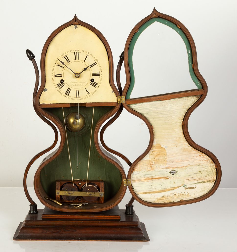 J.C. Brown Acorn Clock | Cottone Auctions