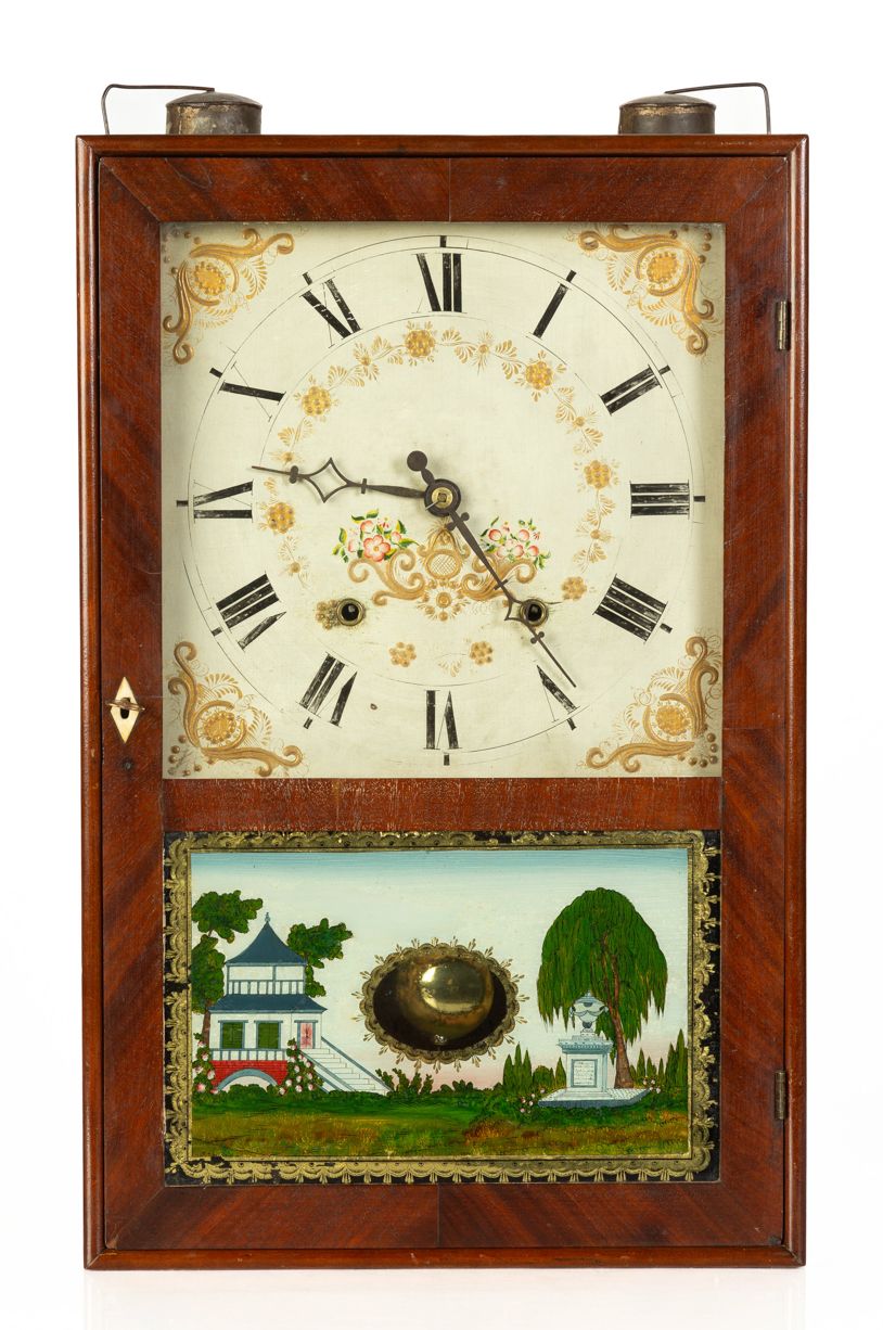 Rare Eli Terry & Sons Box Clock | Cottone Auctions