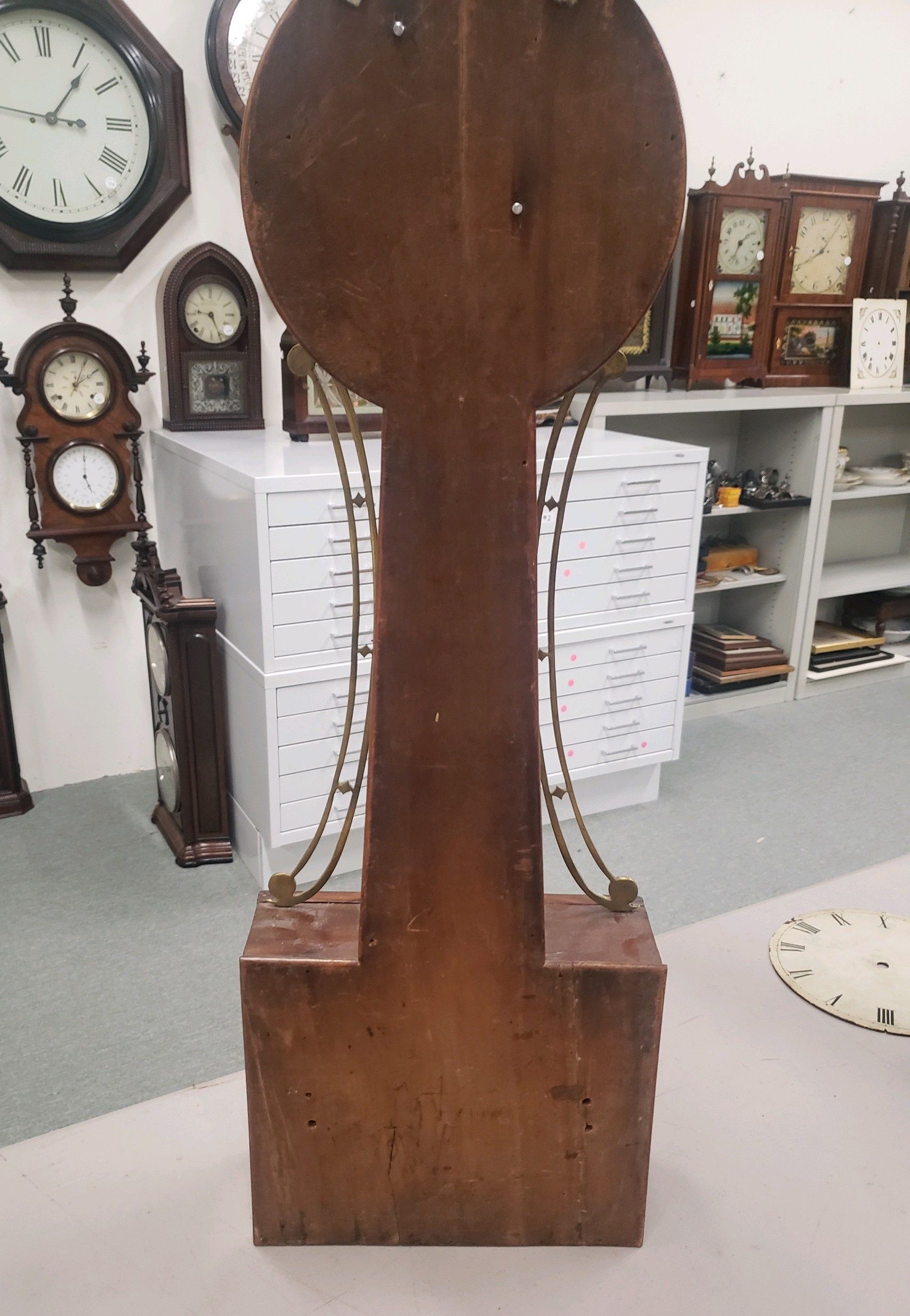 Rare Simon Willard Banjo Clock | Cottone Auctions