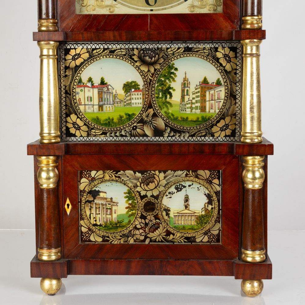 C & L.C. Ives Triple Decker Shelf Clock | Cottone Auctions