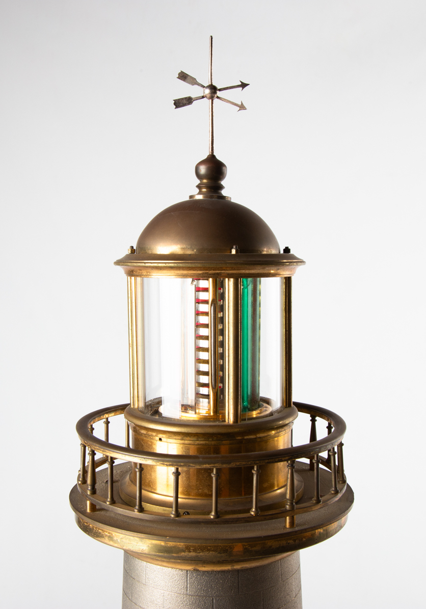 Unusual French Industrial Lighthouse Clock | Cottone Auctions