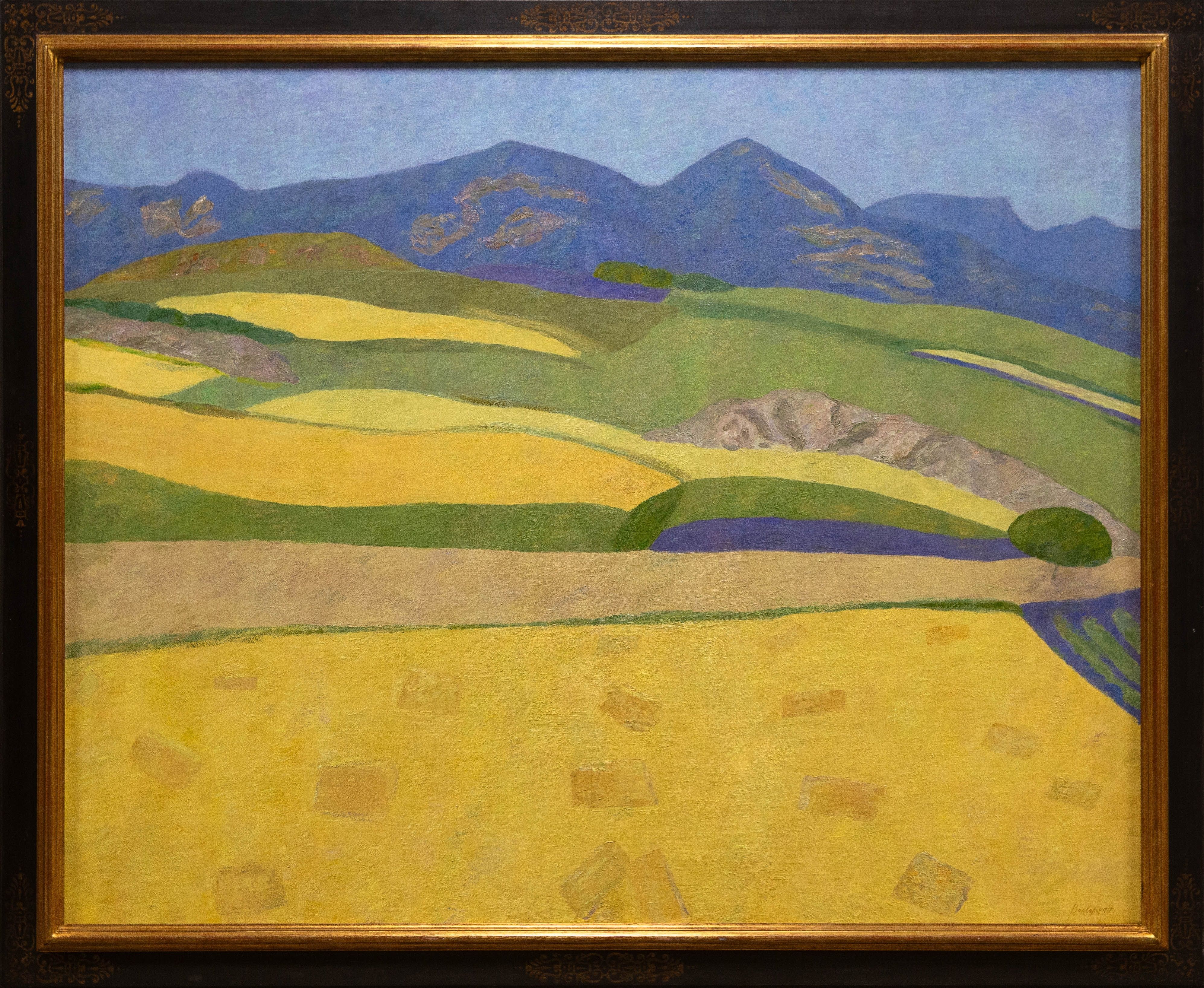 Pierre Boncompain (French, b. 1938) Apres la Moisson (After the Harvest ...
