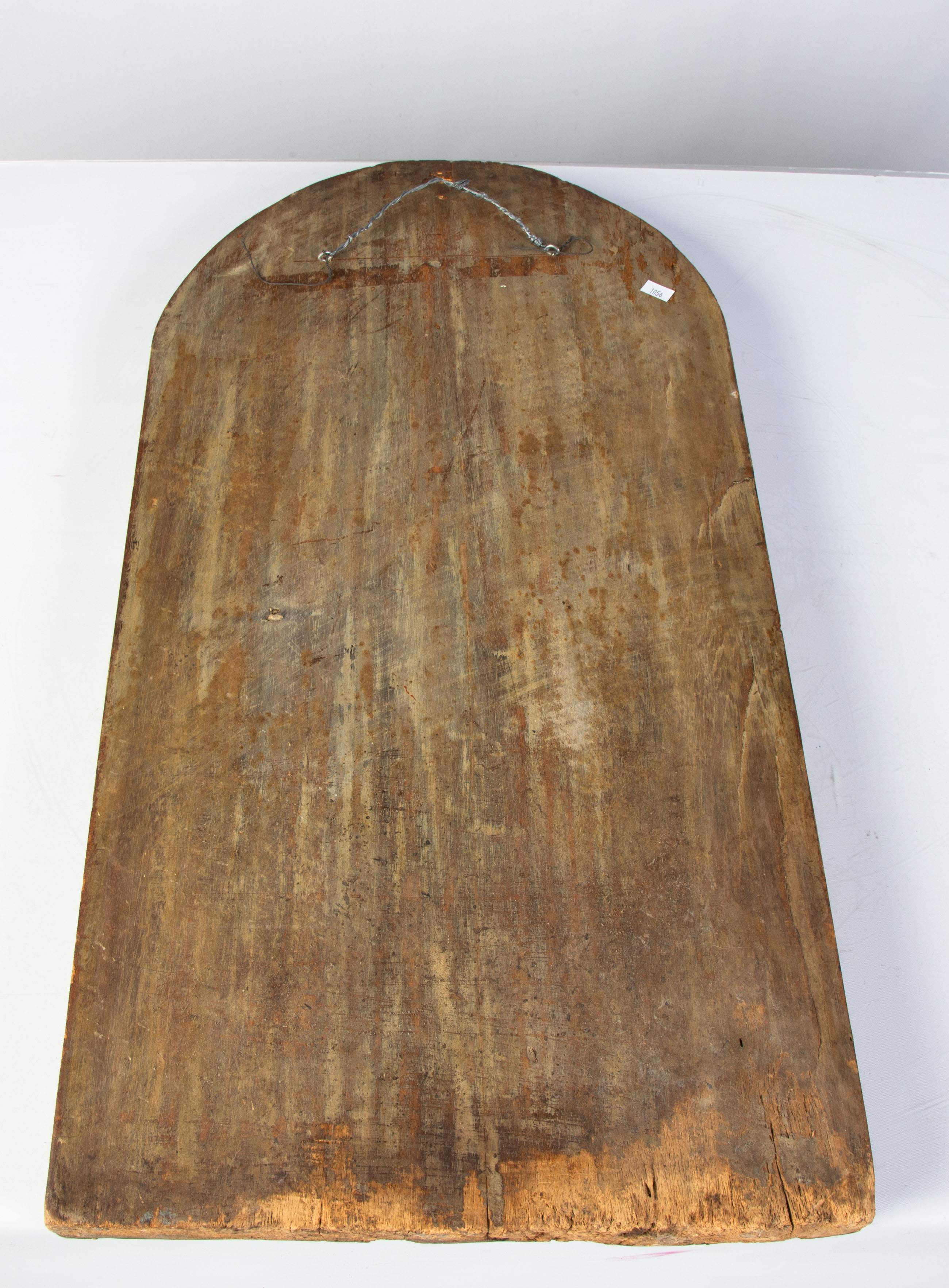Stele Wood Carving of Saint Francis of Assisi | Cottone Auctions