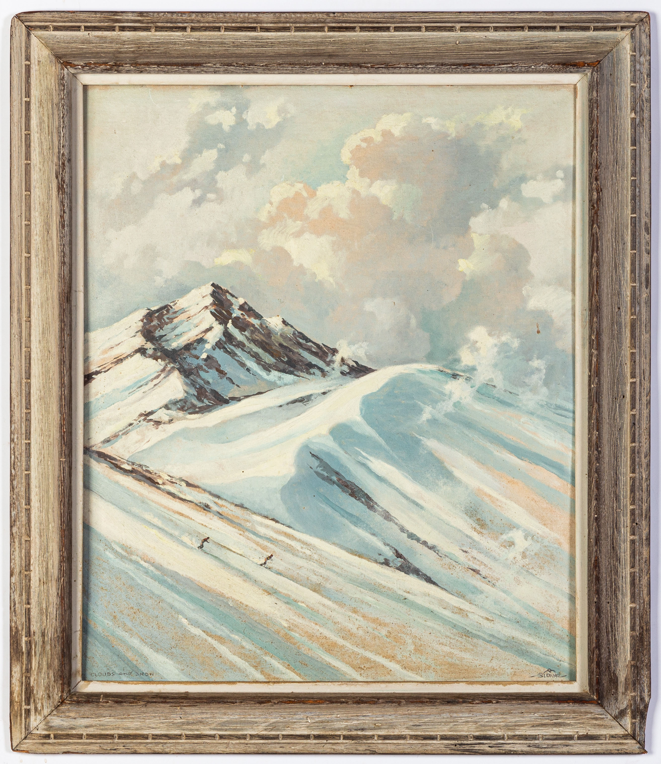 Eric Sloane (American, 1905-1985) "Clouds and Snow" | Cottone Auctions