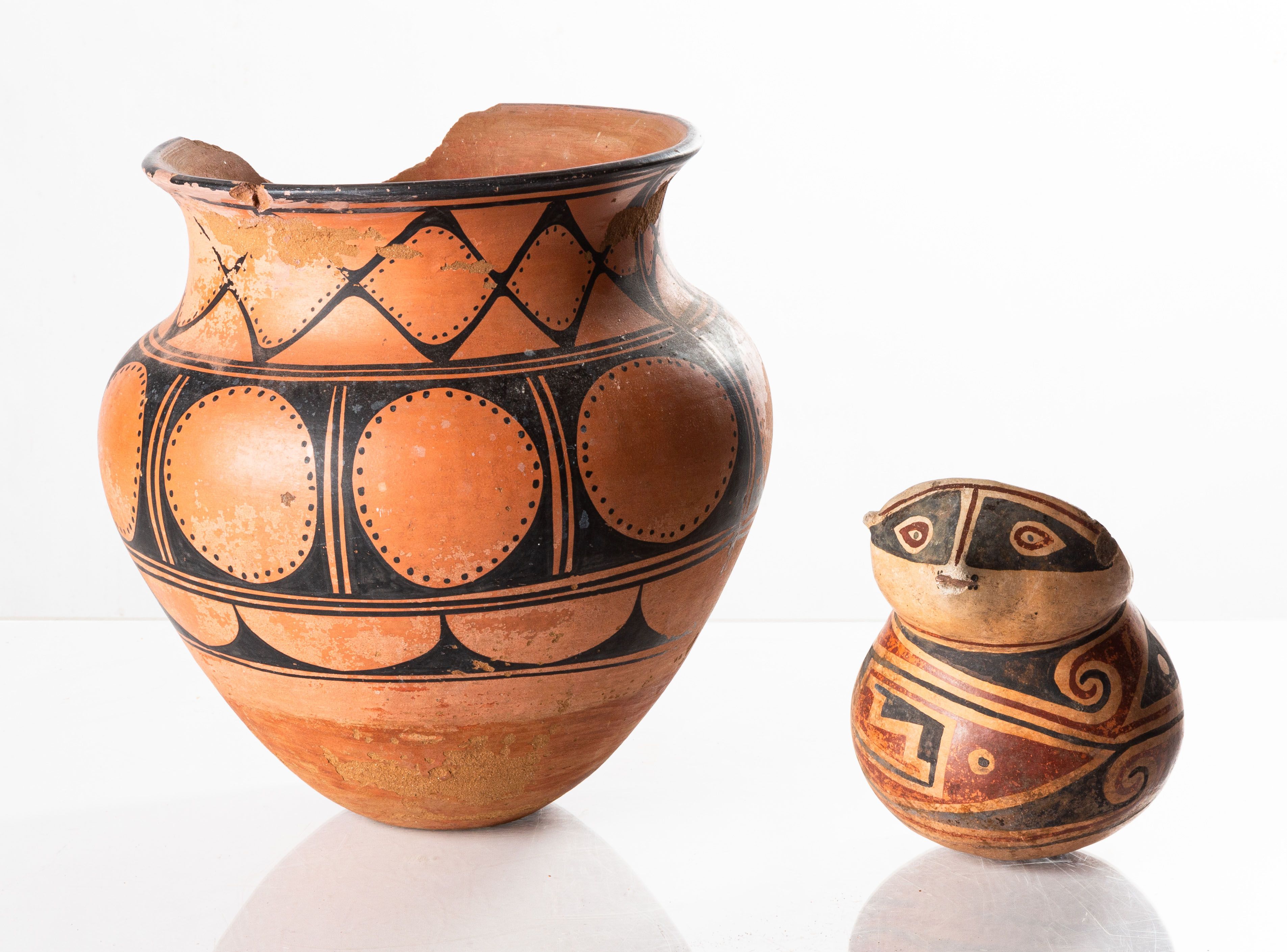 (2) Acoma Pueblo Pots | Cottone Auctions