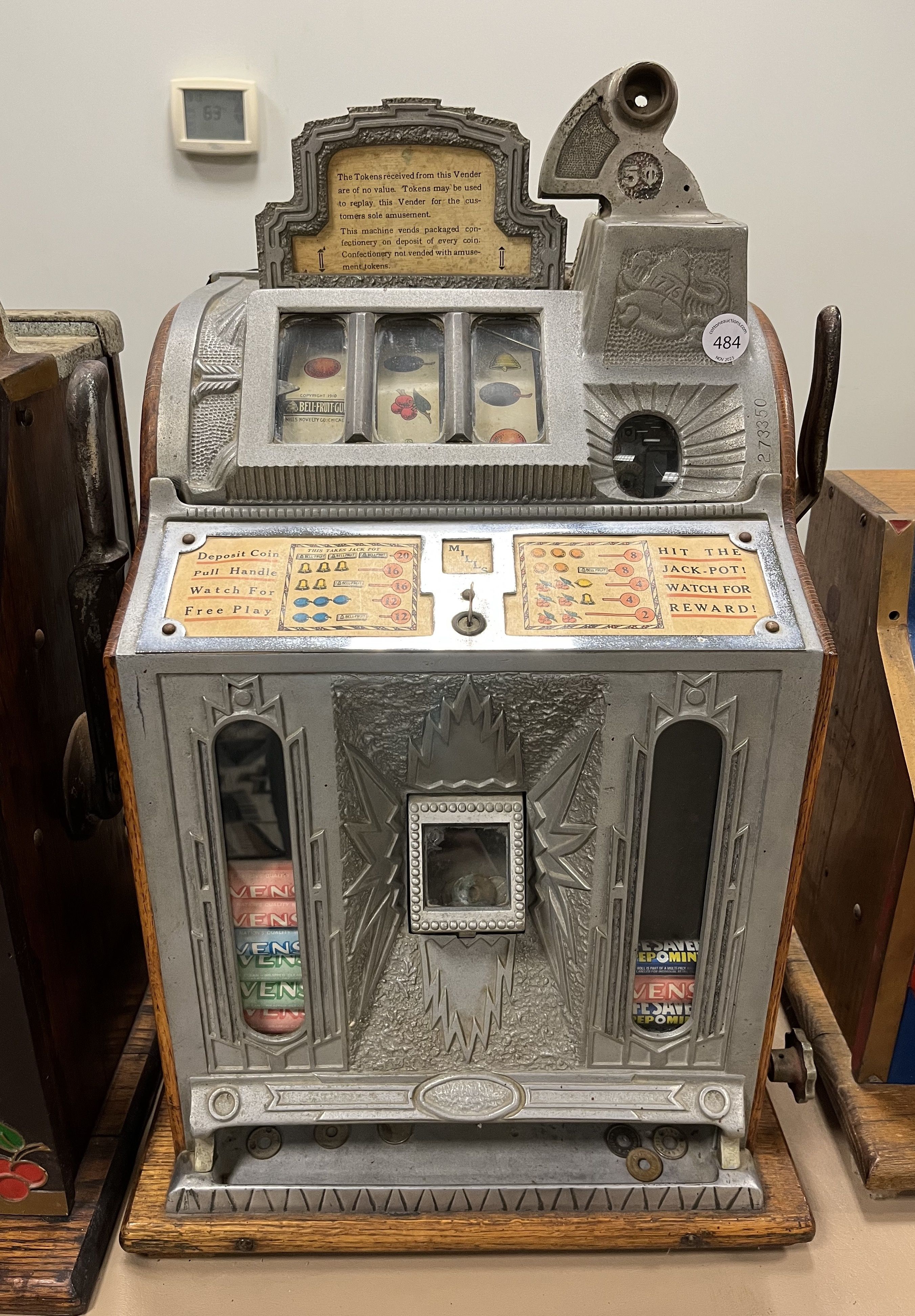 Mills 1776 Liberty 5 Cent Slot Machine | Cottone Auctions