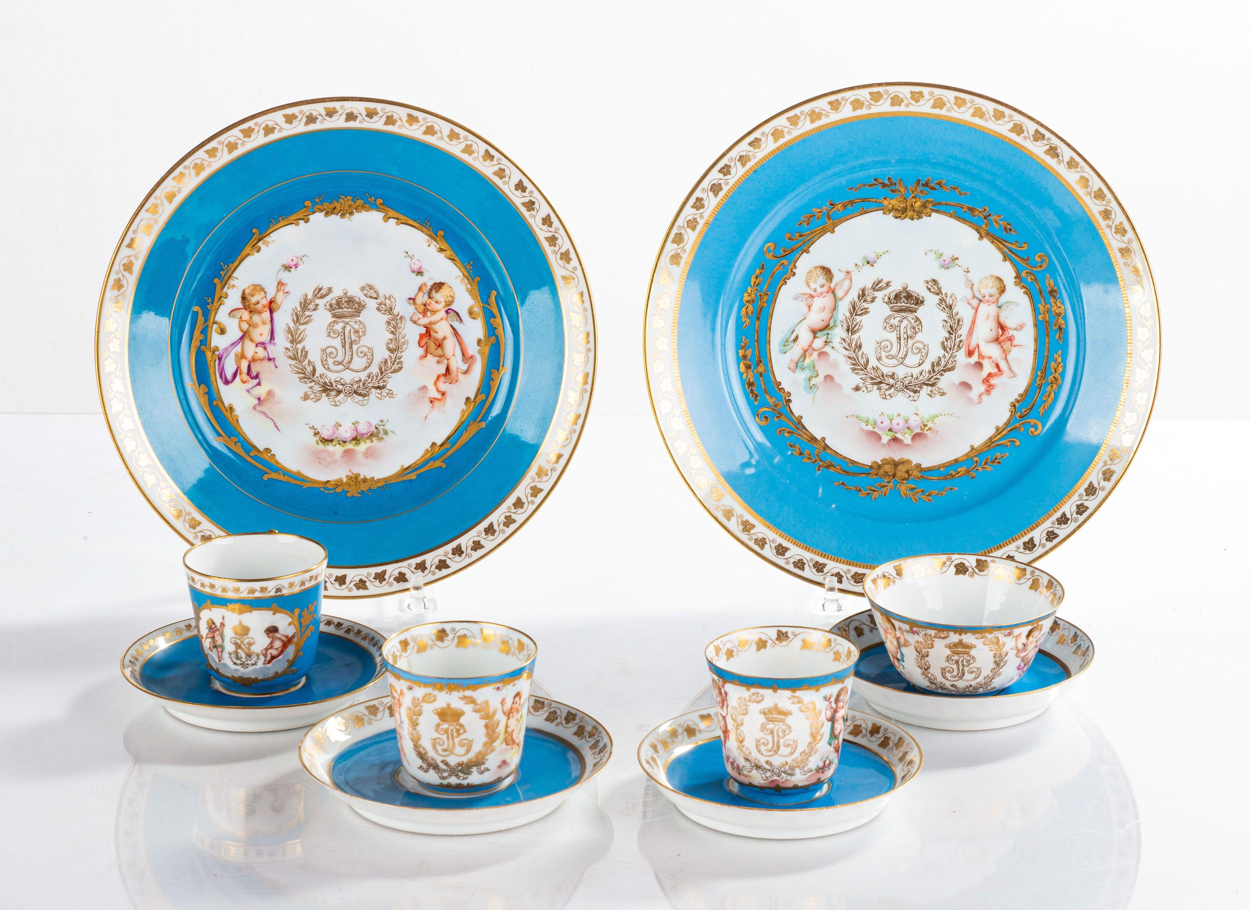 Sevres Louis Philippe Chateau Des Tuileries Porcelain | Cottone Auctions