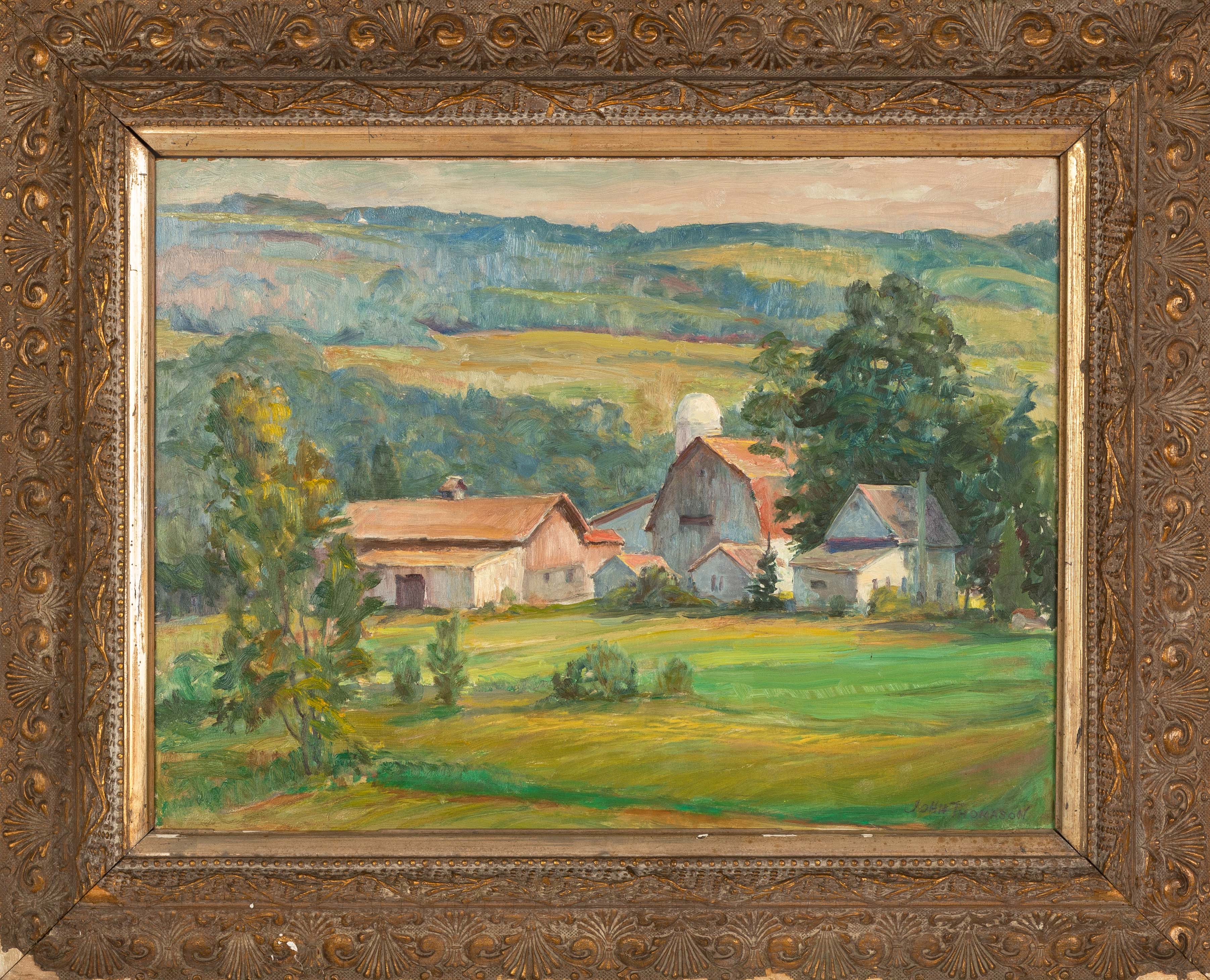 John Thomason (American, 20th century) "Wyoming Hills, New York ...