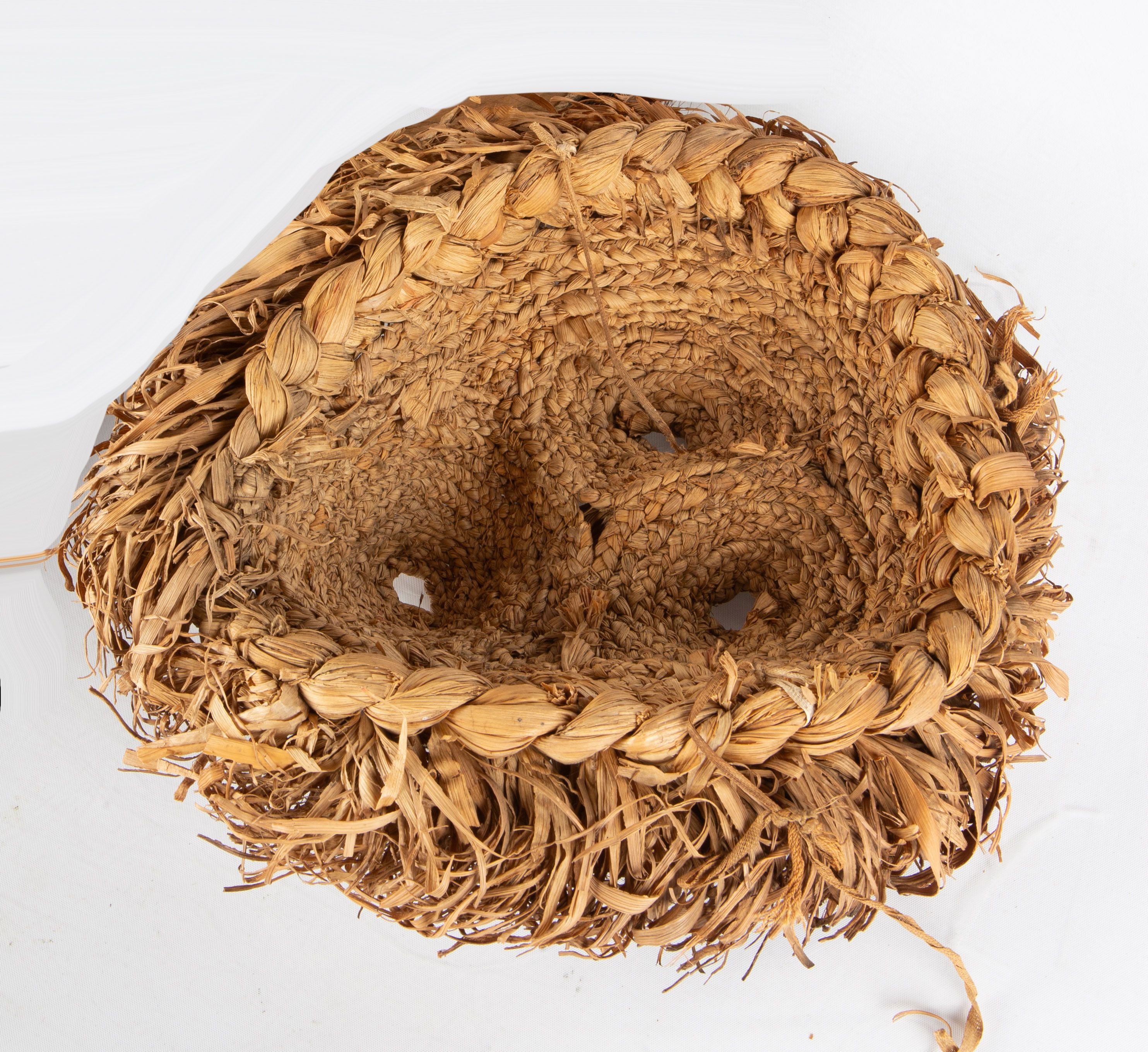 Native American Iroquis Corn Husk Mask | Cottone Auctions