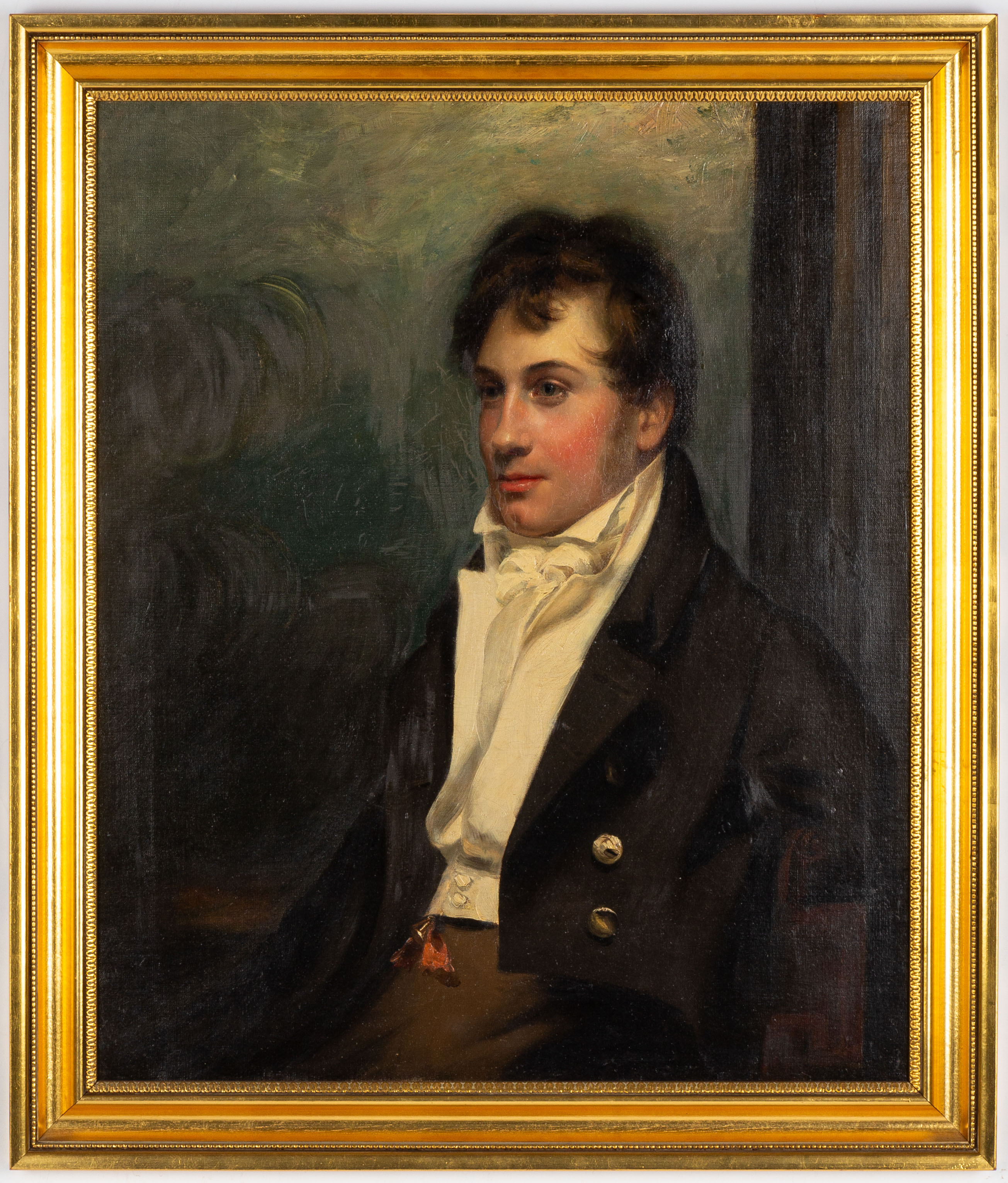 19th Century Portrait Painting of a Gentleman | Cottone Auctions