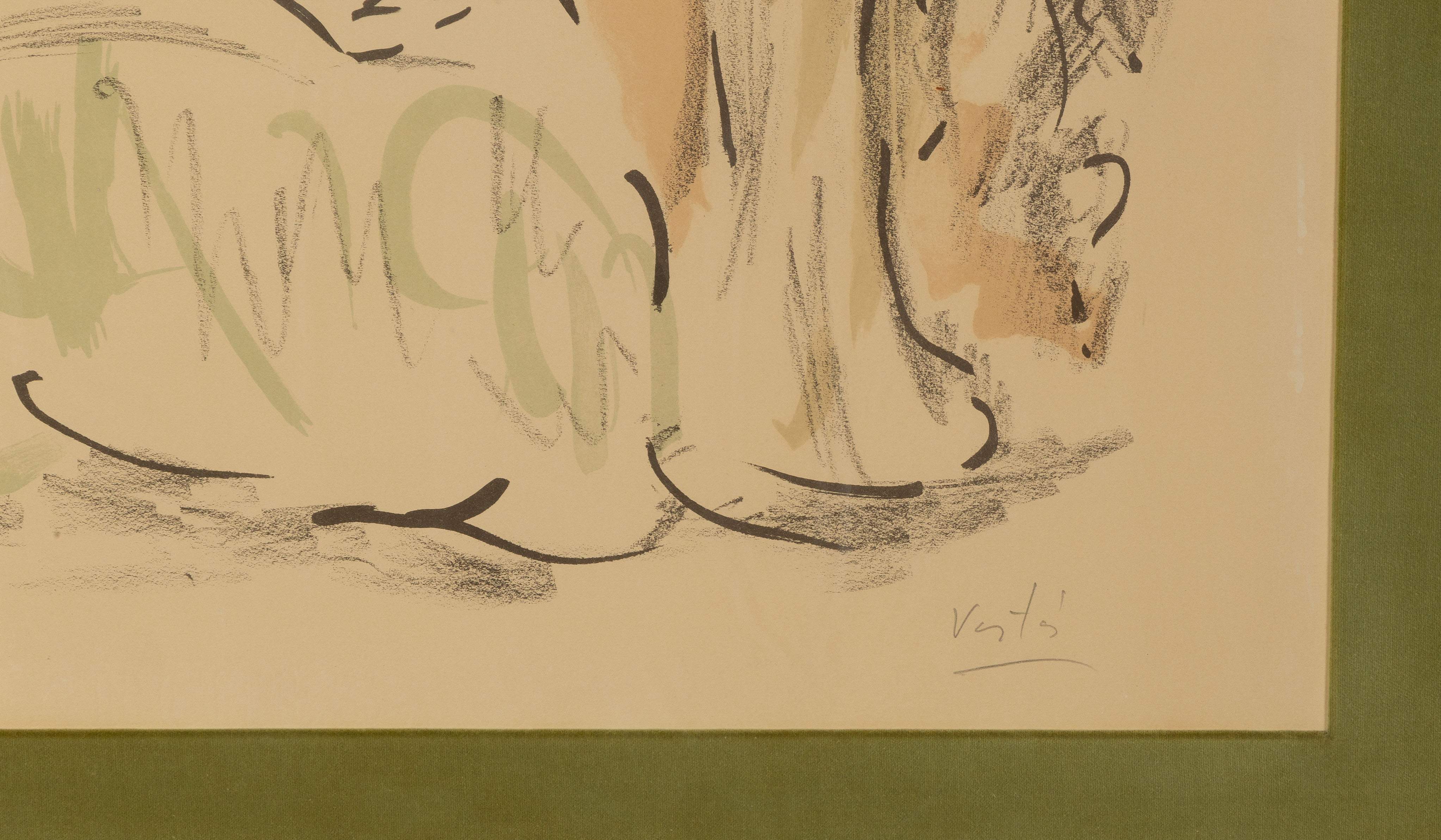 Marcel Vertes (French, 1895-1961) Pierrot Fleur | Cottone Auctions