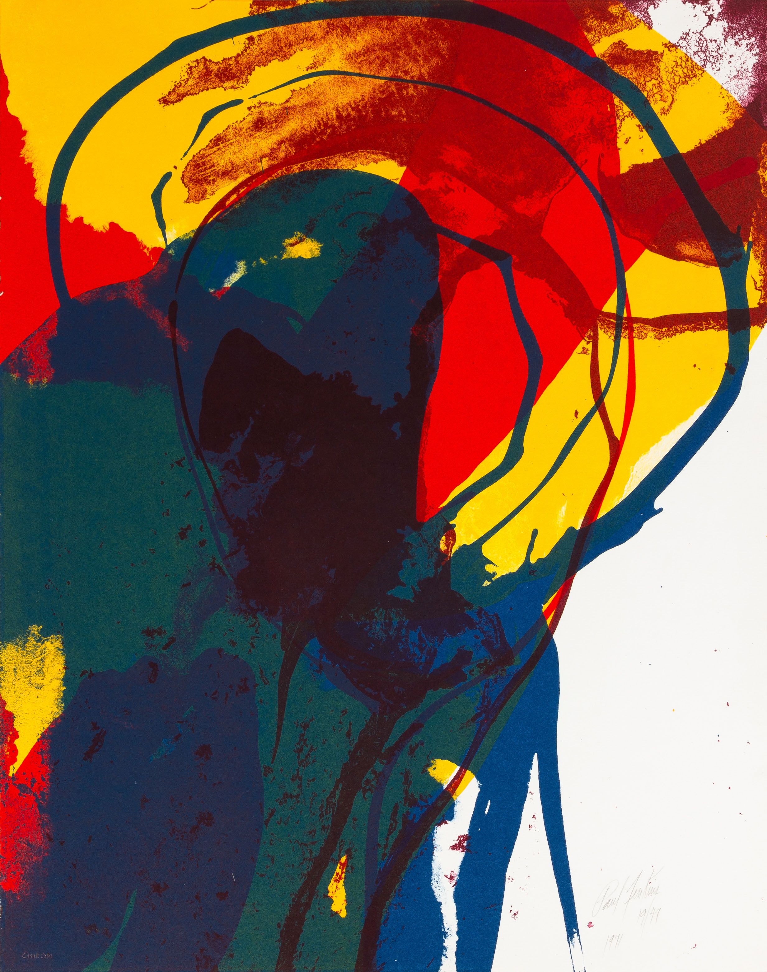 Paul Jenkins (American, 1923-2012) Crucible Birth of Amadeus, 1992 ...