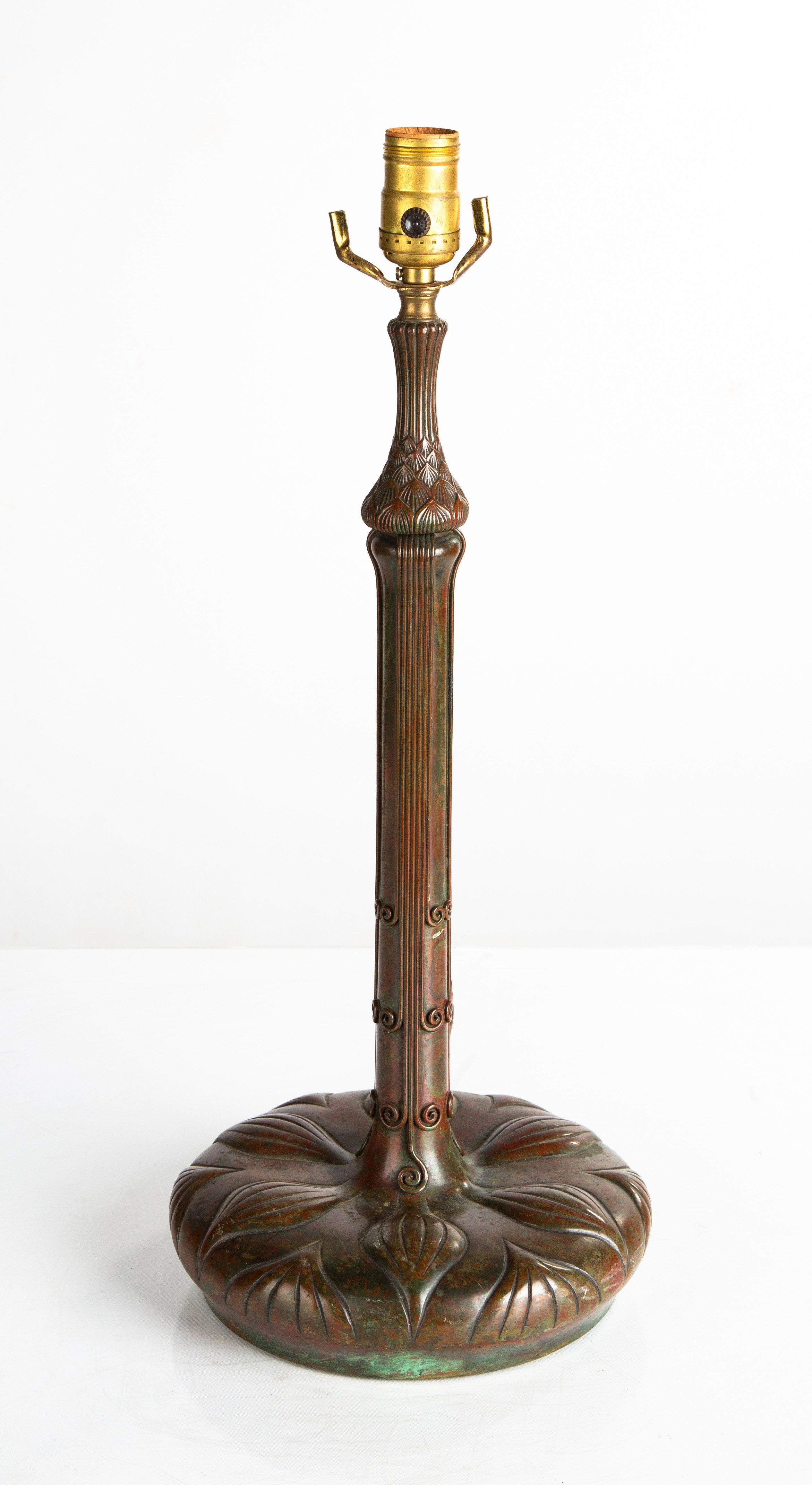 Tiffany Studios Lamp Base | Cottone Auctions