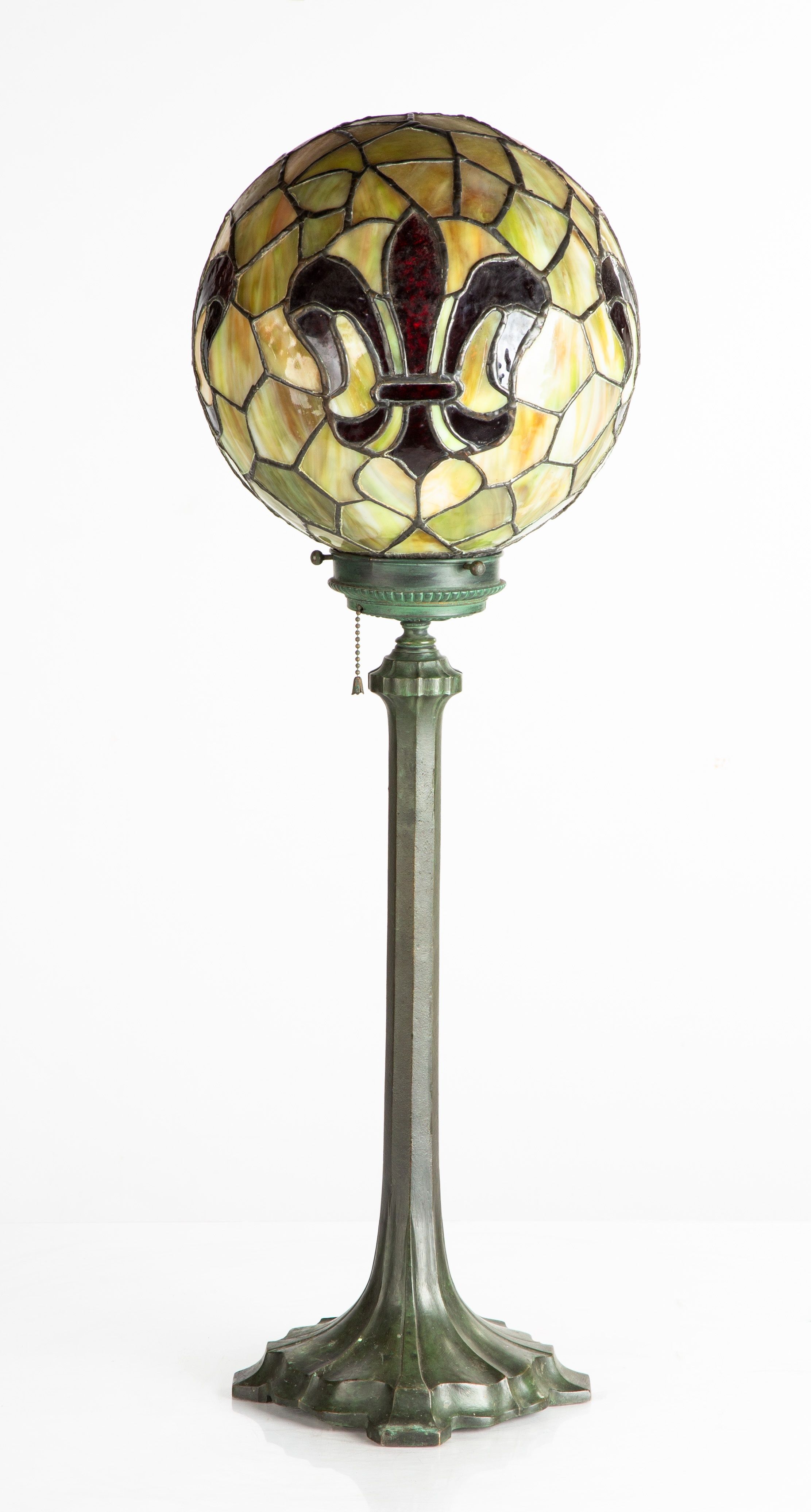 Newel Post Lamp | Cottone Auctions