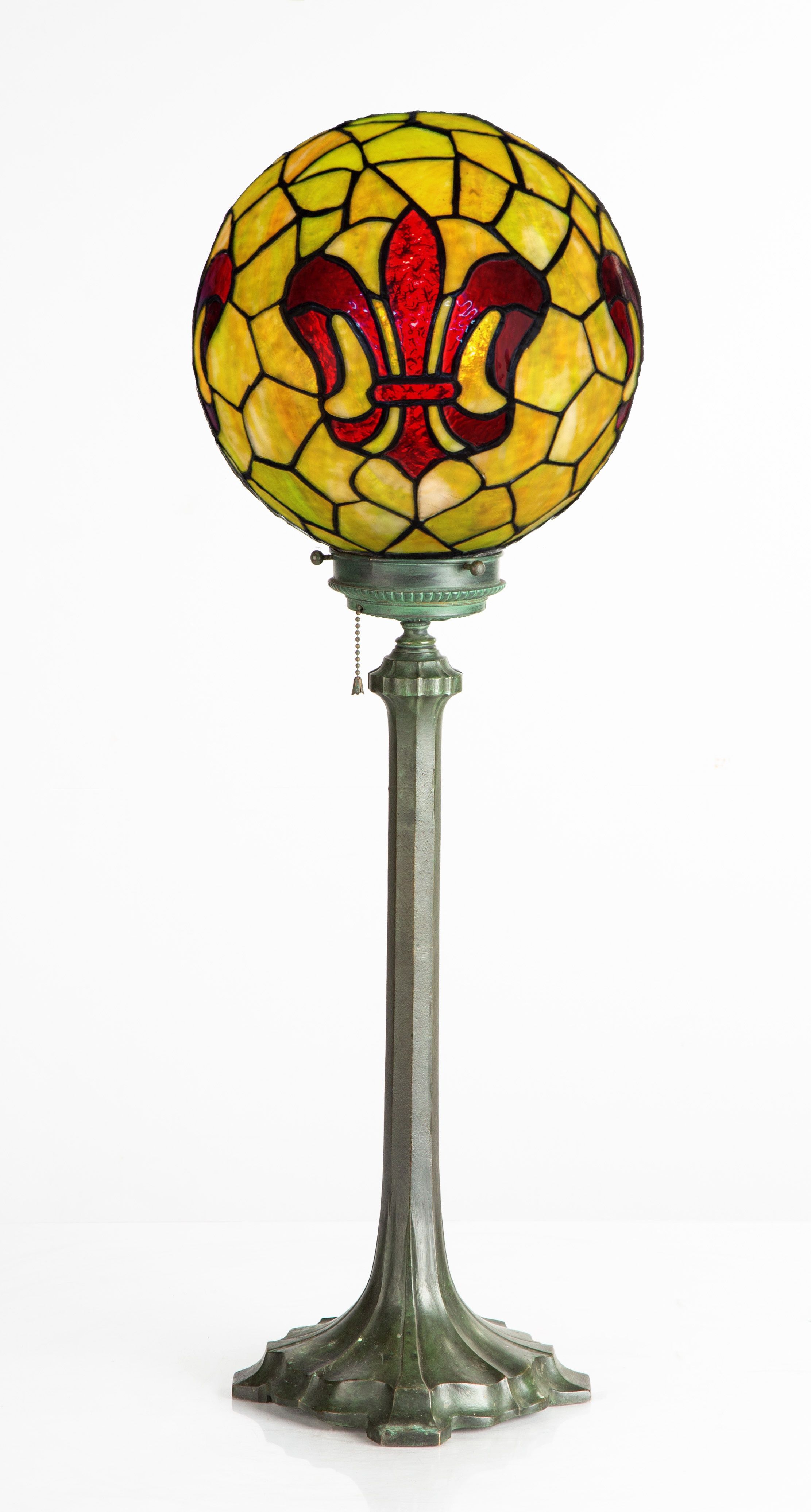 Newel Post Lamp | Cottone Auctions