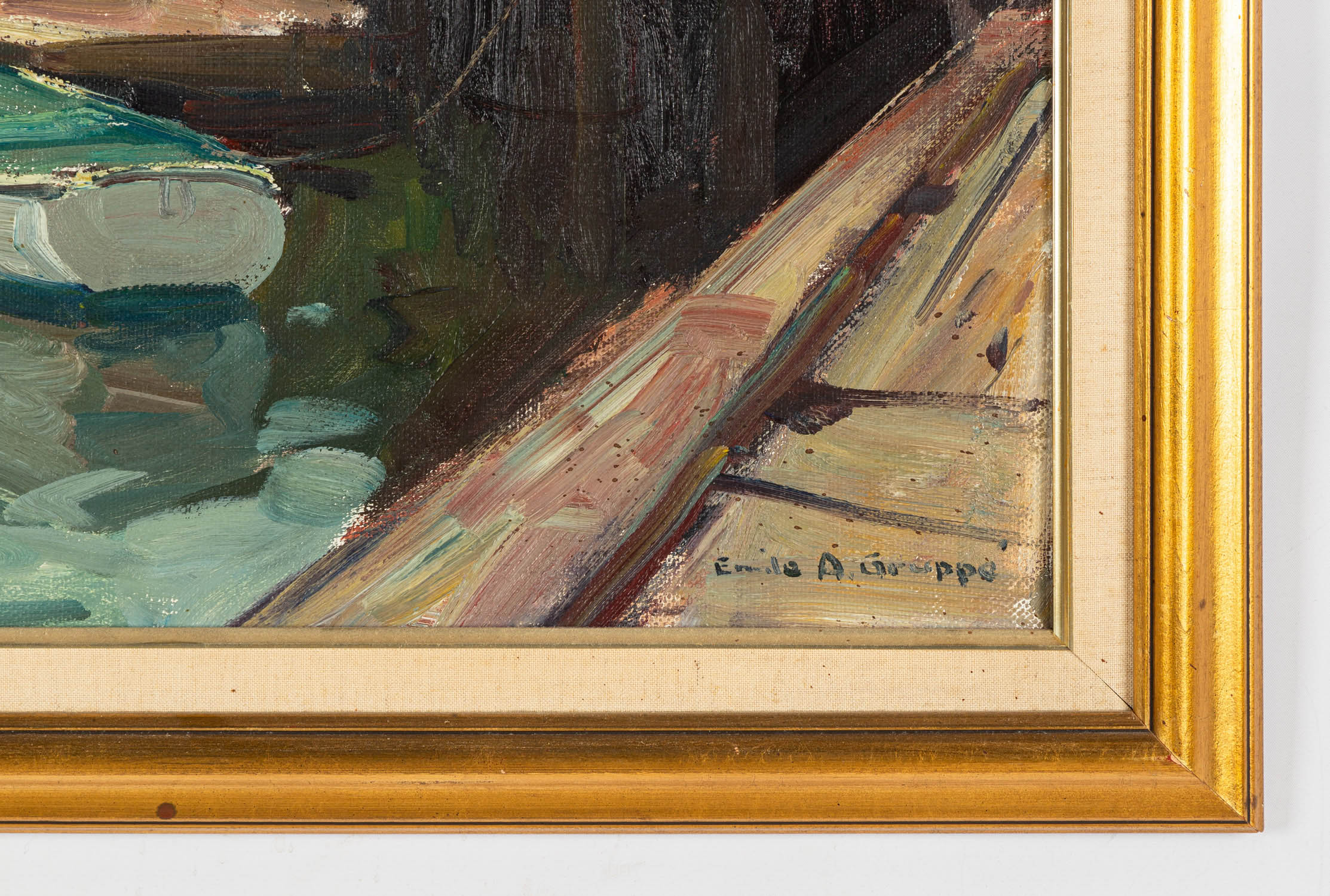 Emile A. Gruppe (American, 1896-1978) Gloucester | Cottone Auctions