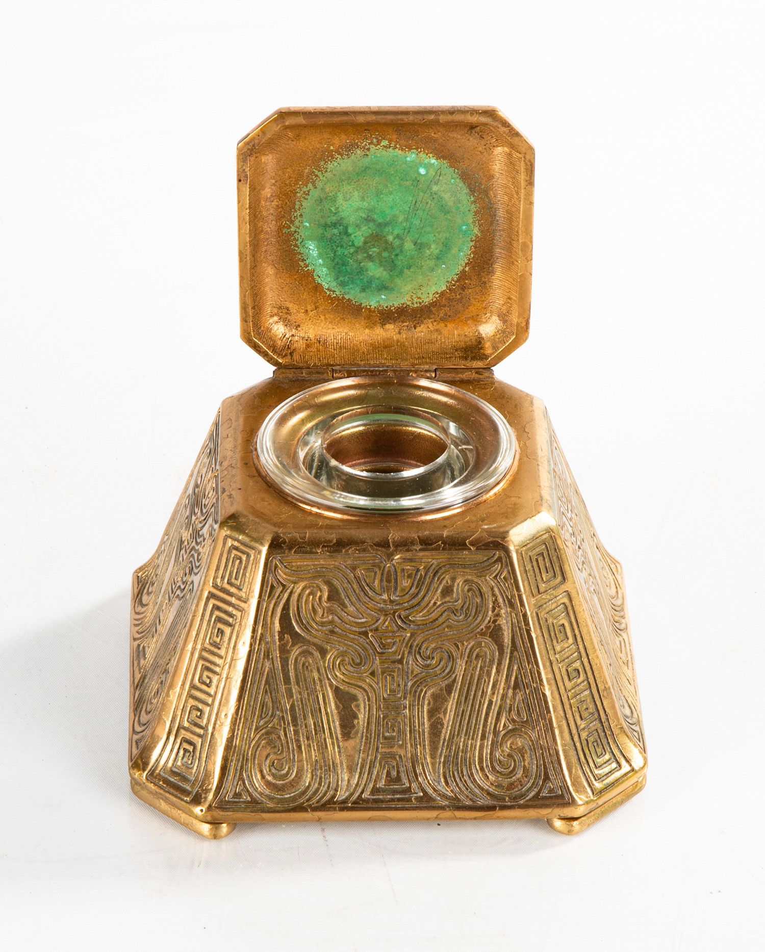 Tiffany Studios "Chinese" Inkwell | Cottone Auctions