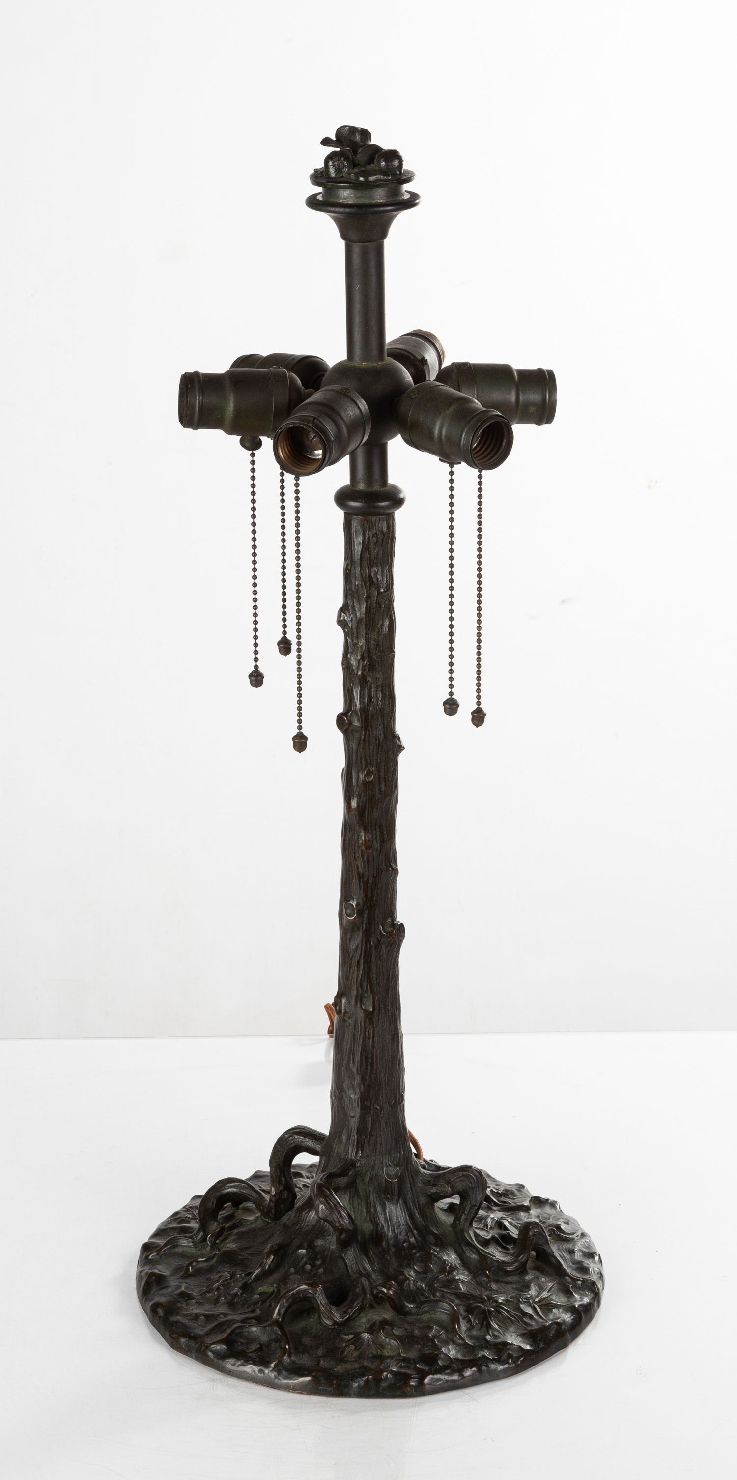 Gorham Bronze Tree Trunk Lamp Base | Cottone Auctions