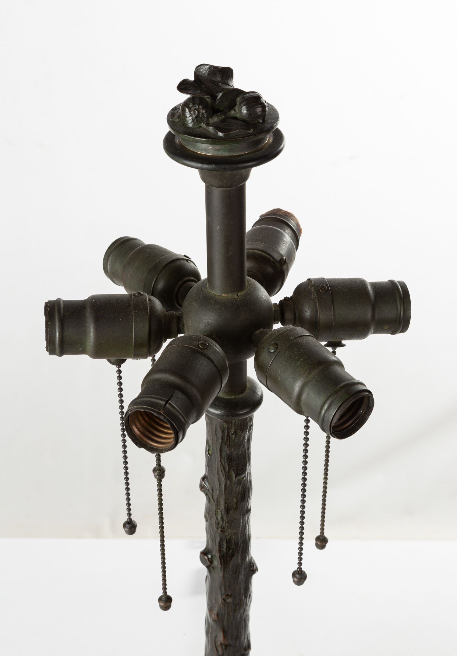 Gorham Bronze Tree Trunk Lamp Base | Cottone Auctions