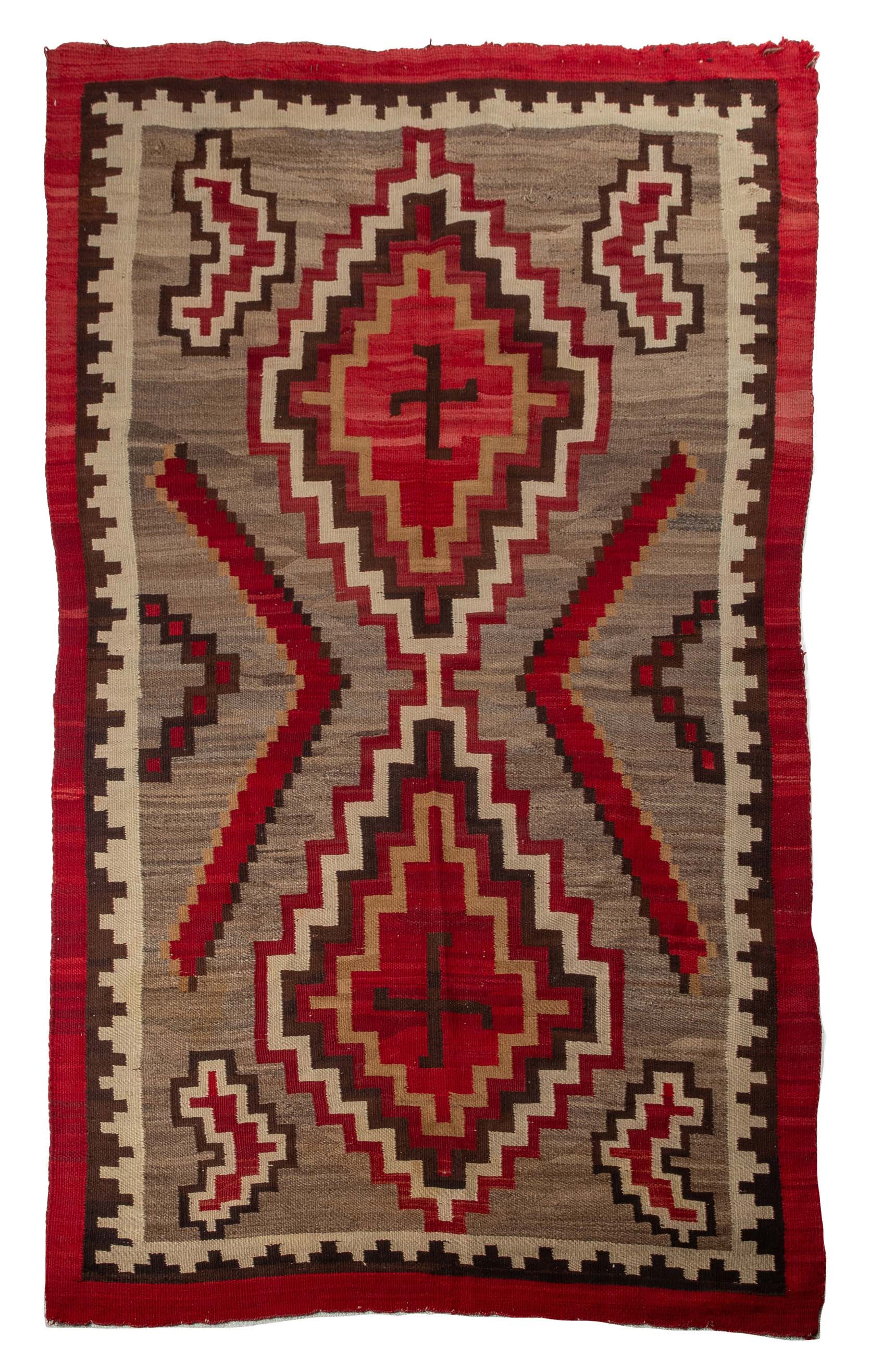 Navajo Red Mesa Weaving | Cottone Auctions
