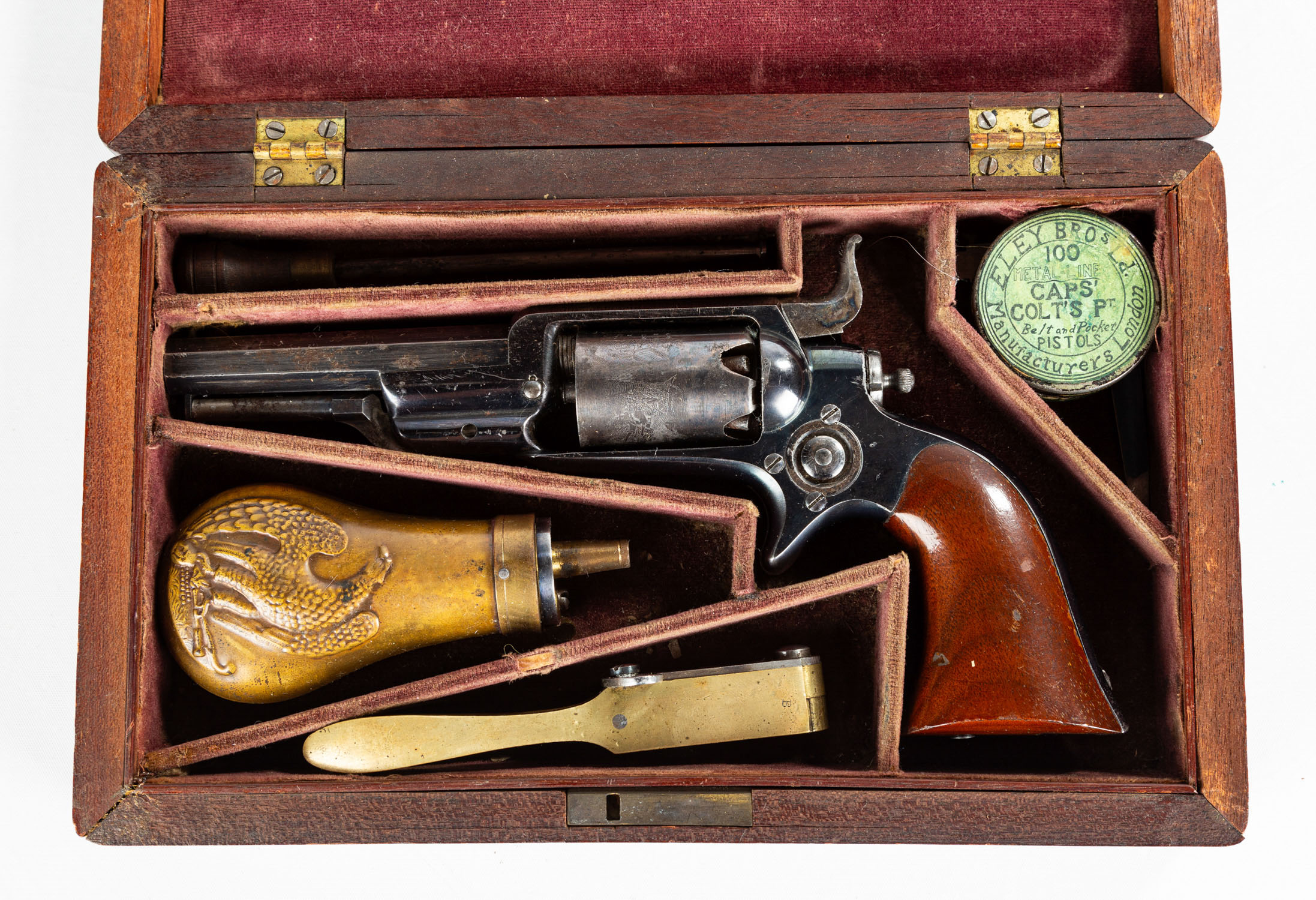 Colt Revolver & Case | Cottone Auctions