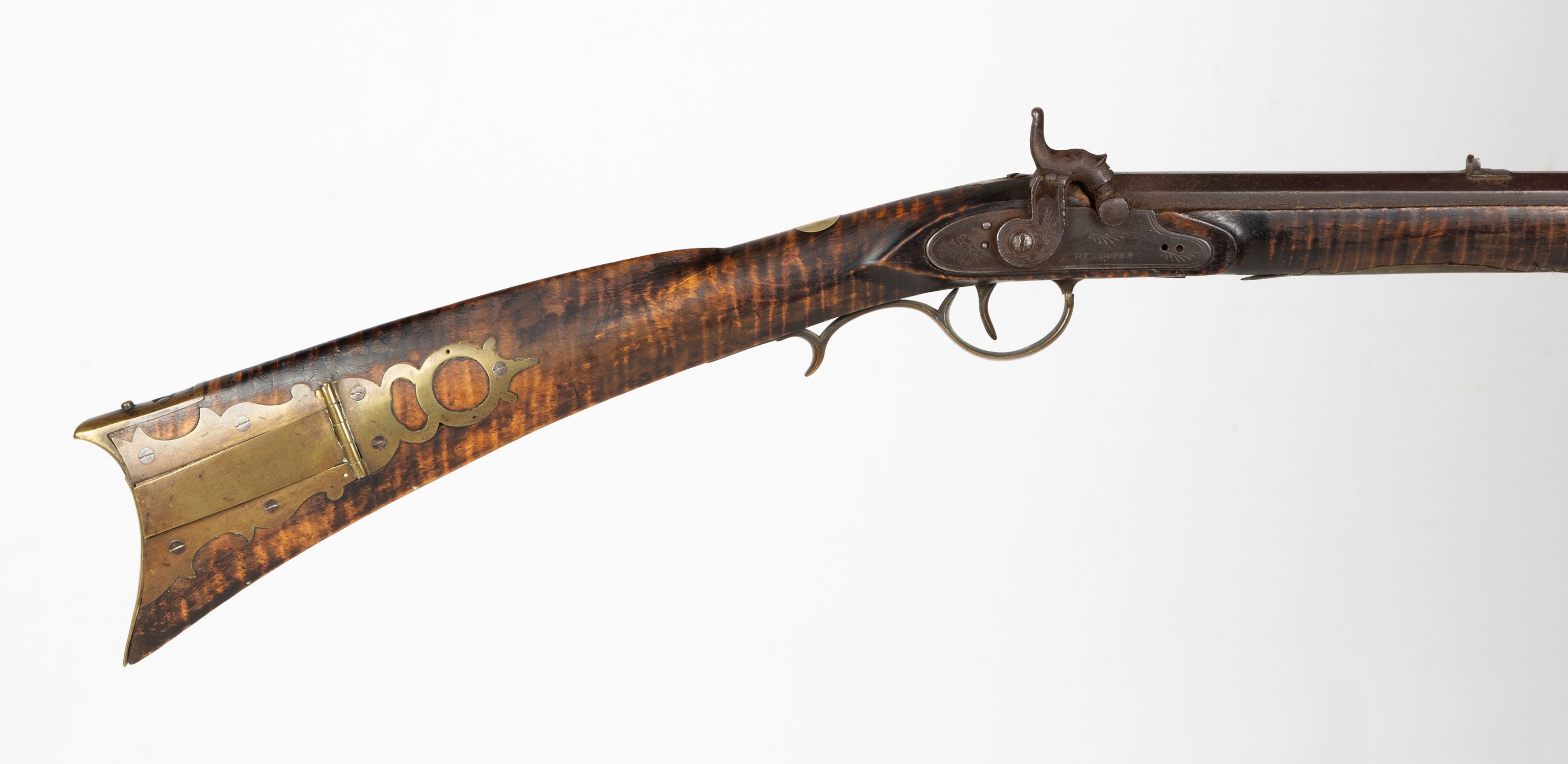 Tiger Maple Long Gun | Cottone Auctions